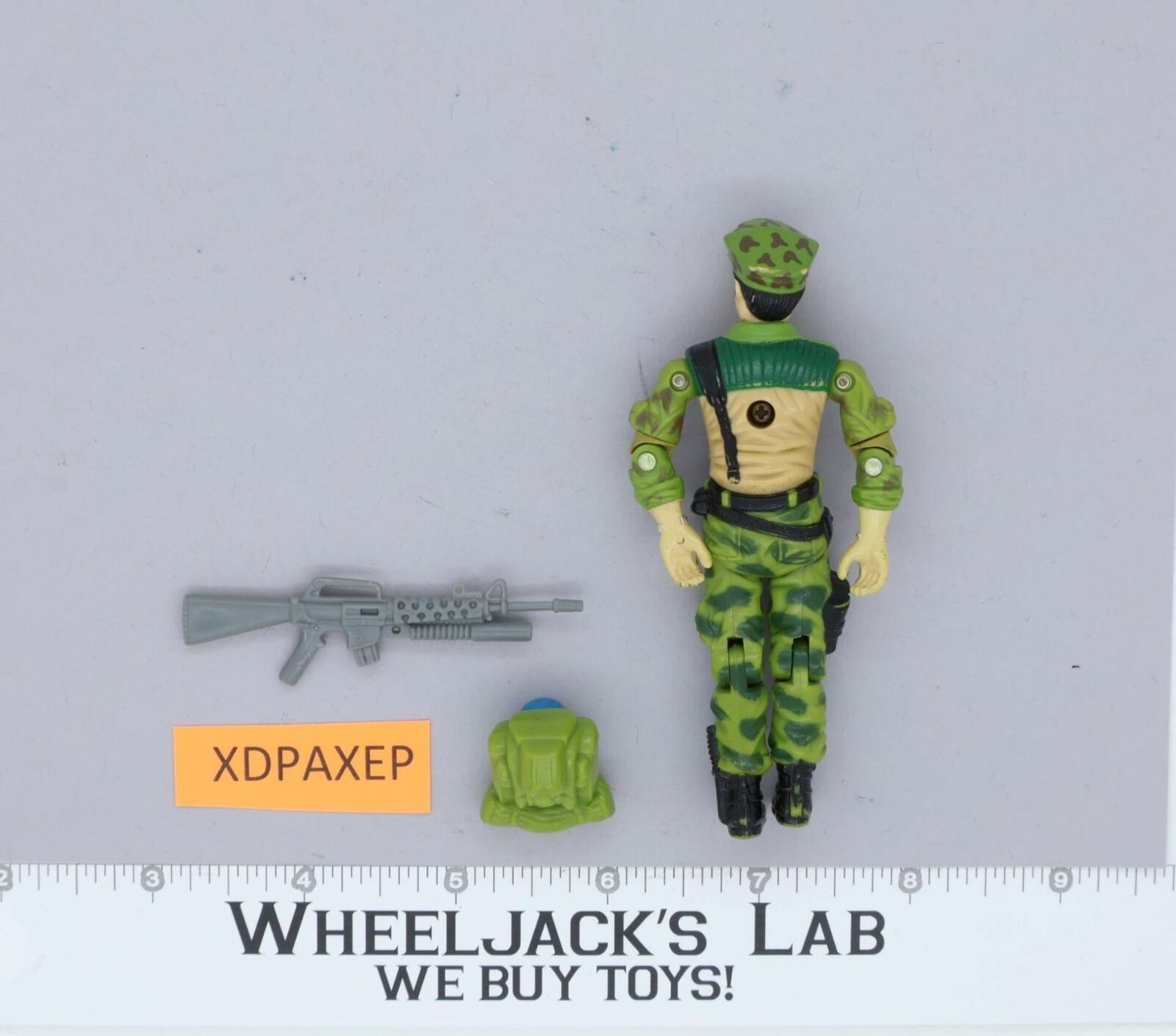 Leatherneck V1 100% Complete G.I. Joe 1986 Hasbro Vintage Action Figure ...