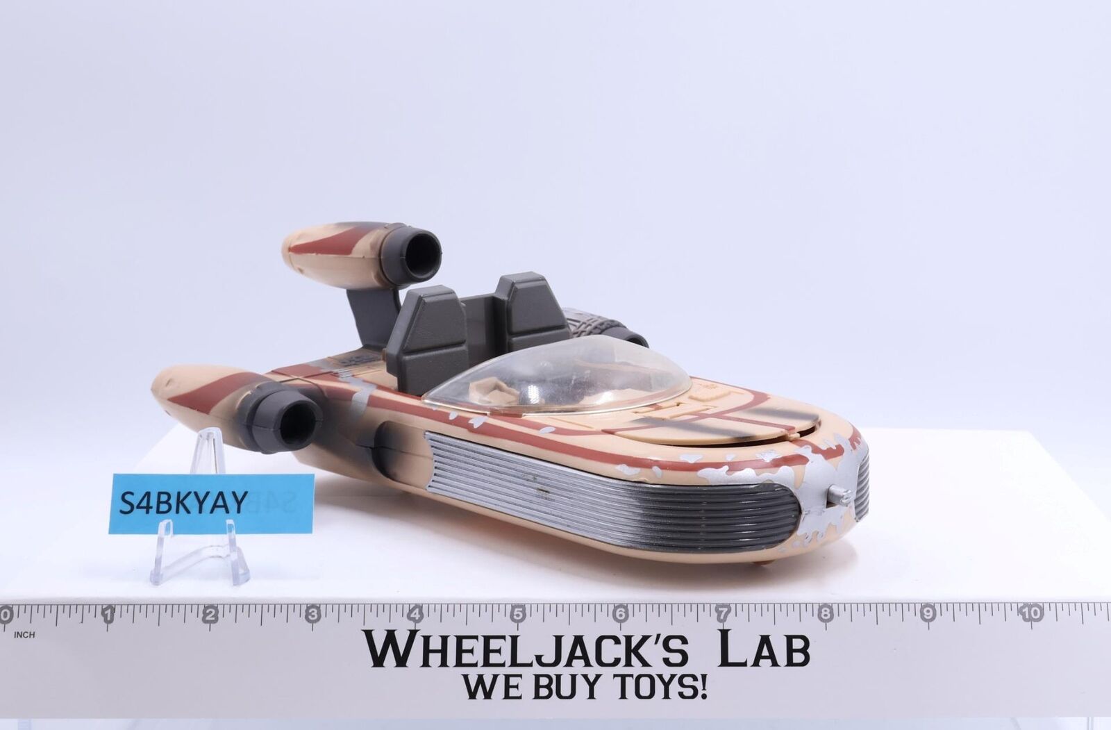 Land Speeder 100% Complete Star Wars Power of the Force 1995 Kenner Vehicle - Wheeljack's Lab
