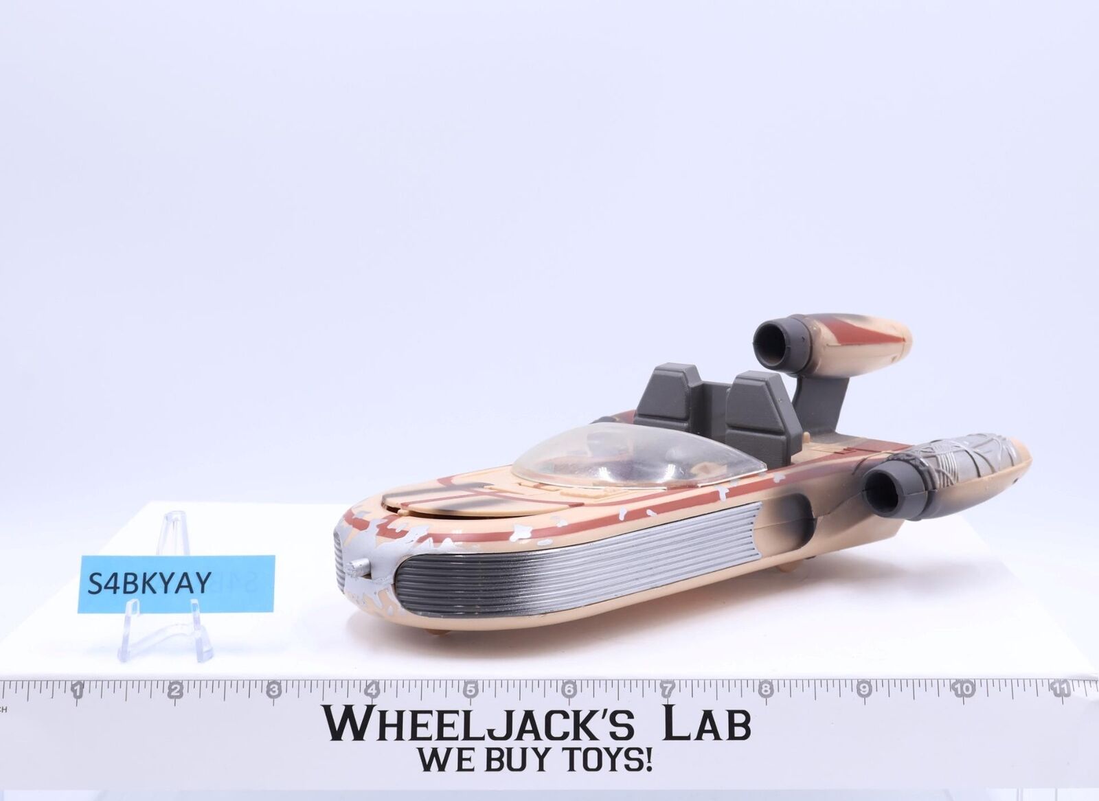 Land Speeder 100% Complete Star Wars Power of the Force 1995 Kenner Vehicle - Wheeljack's Lab