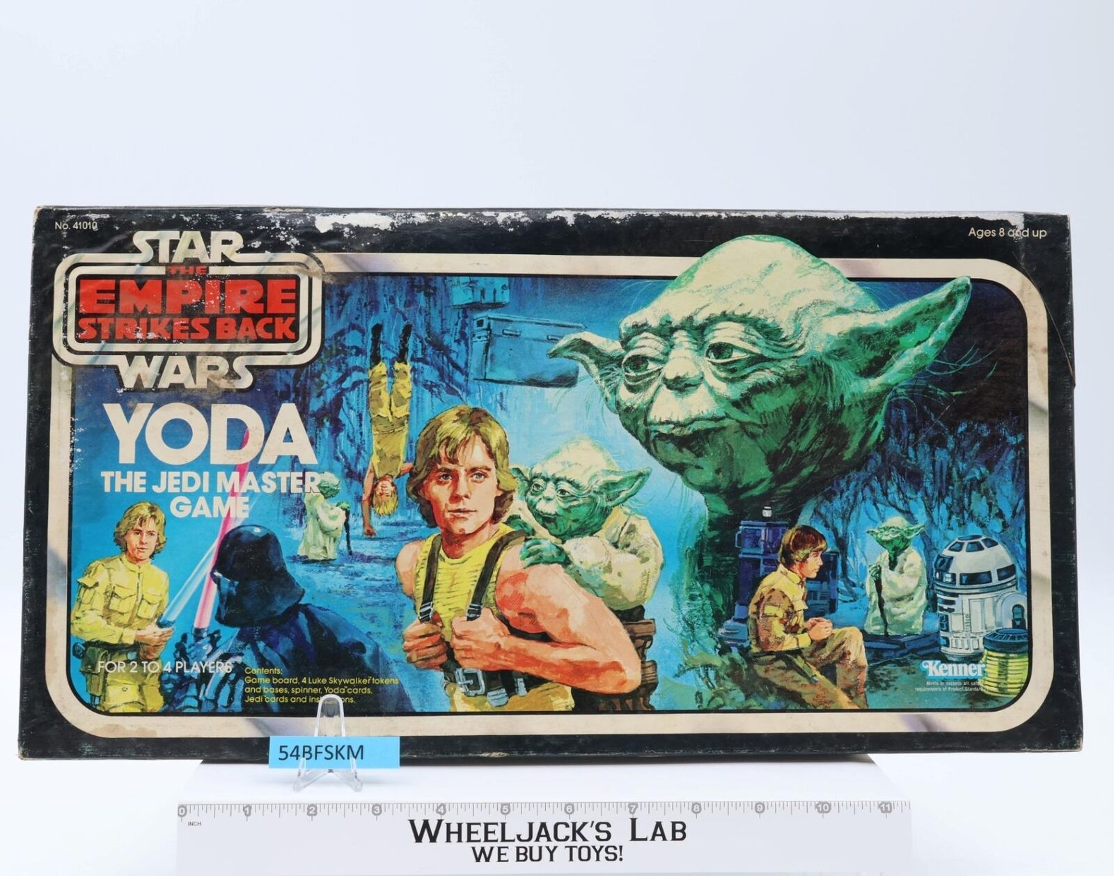 Yoda the Jedi Master Board Game Star Wars ROTJ 1981 Kenner Game ...