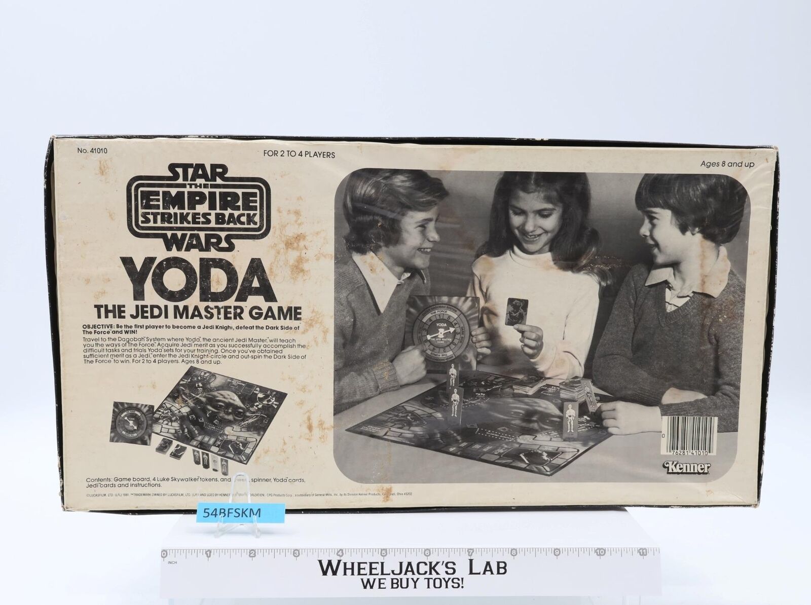 Yoda the Jedi Master Board Game Star Wars ROTJ 1981 Kenner Game ...