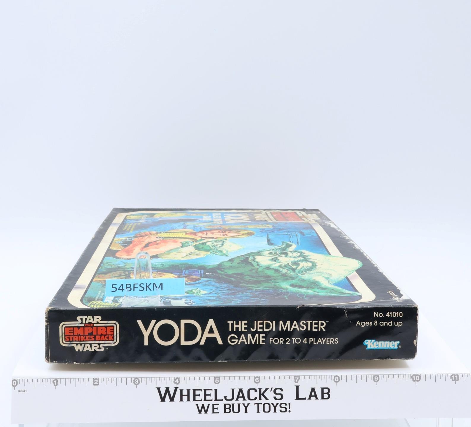 Yoda the Jedi Master Board Game Star Wars ROTJ 1981 Kenner Game ...