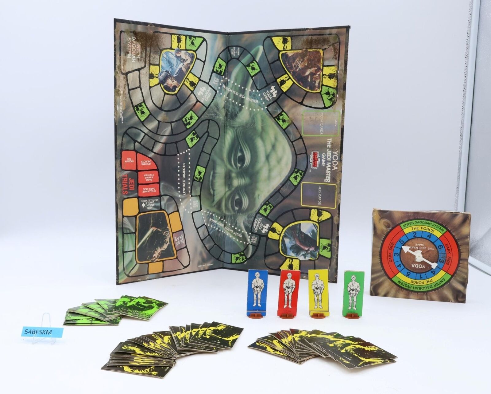 Yoda the Jedi Master Board Game Star Wars ROTJ 1981 Kenner Game ...