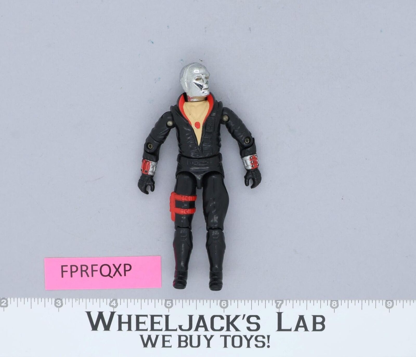 Destro V1 G.I. Joe 1983 Hasbro Vintage Action Figure - Wheeljack's Lab