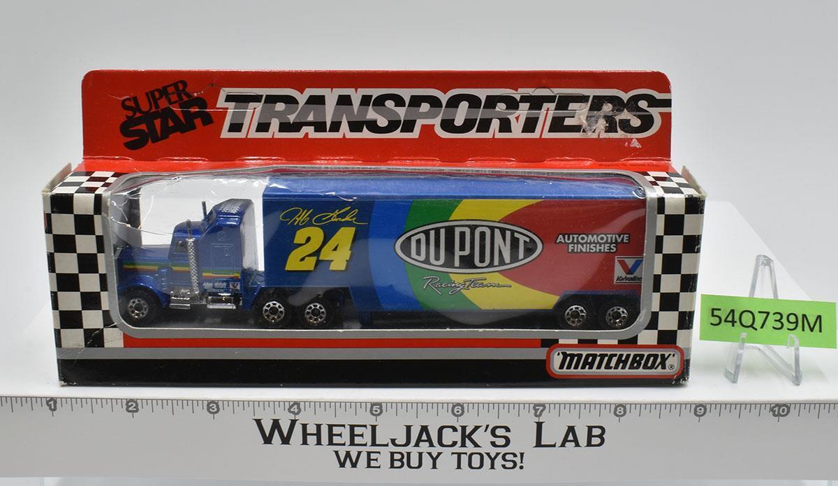 Dupont Racing Superstar Transporters Matchbox 1992 Mattel Wheels NEW ...