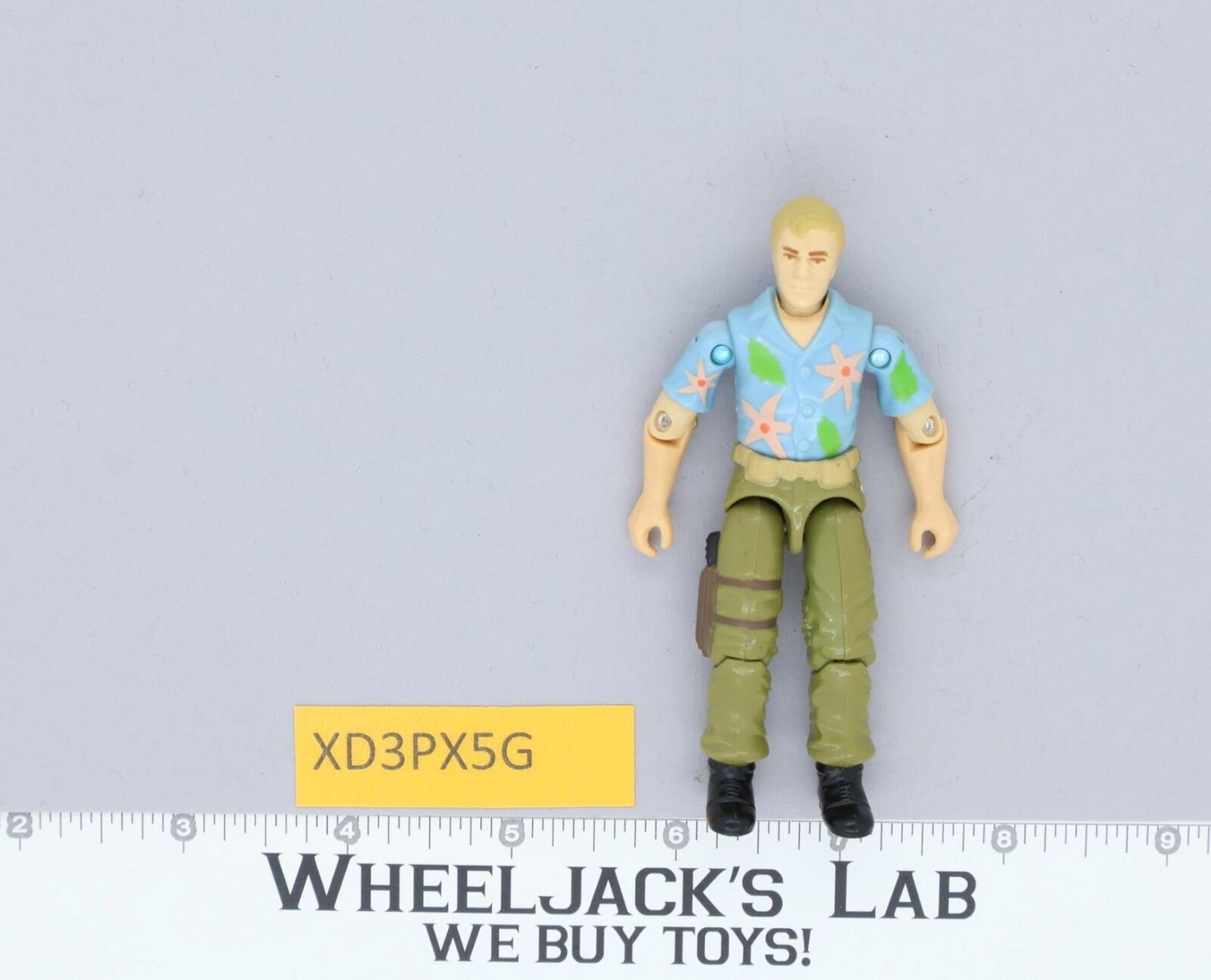Chuckles V1 G.I. Joe 1987 Hasbro Vintage Action Figure - Wheeljack's Lab
