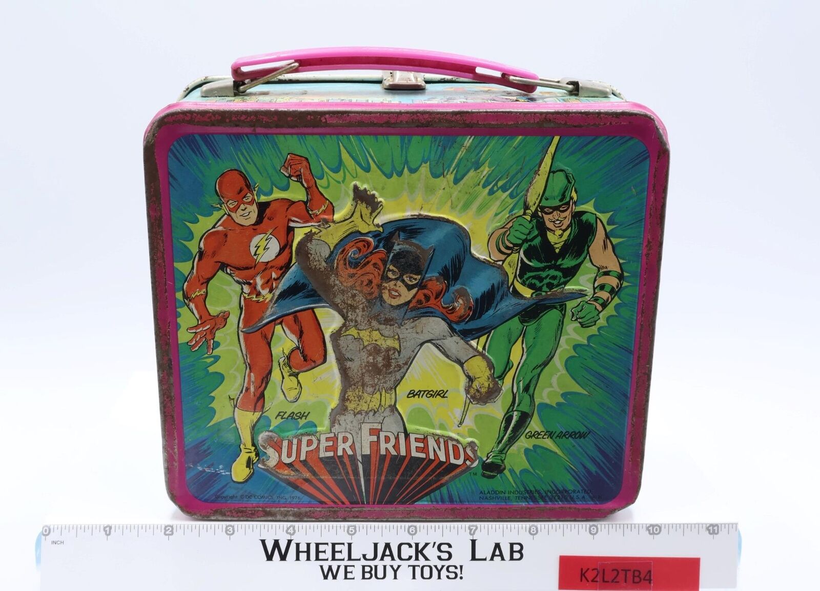 Super Friends Lunch Box DC Comics Aladdin Industries 1976 Vintage ...