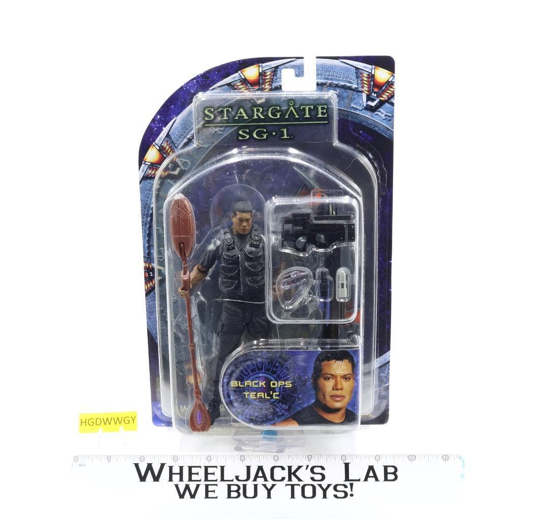 Black Ops Teal'c Stargate SG-1 Series 2 MOSC Diamond Select Toys Action ...
