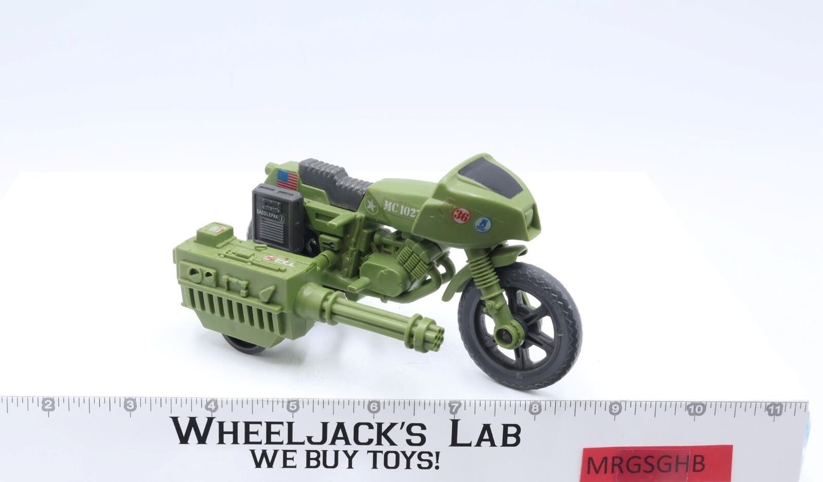 RAM Motorcycle 100% Complete G.I. Joe 1982 Hasbro Vintage Action Figure ...