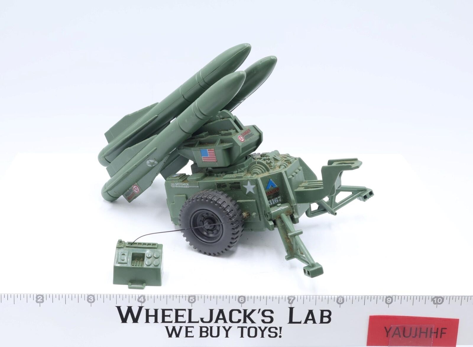 MMS Mobile Missile System G.I. Joe 1982 Hasbro Vintage Action Figure ...