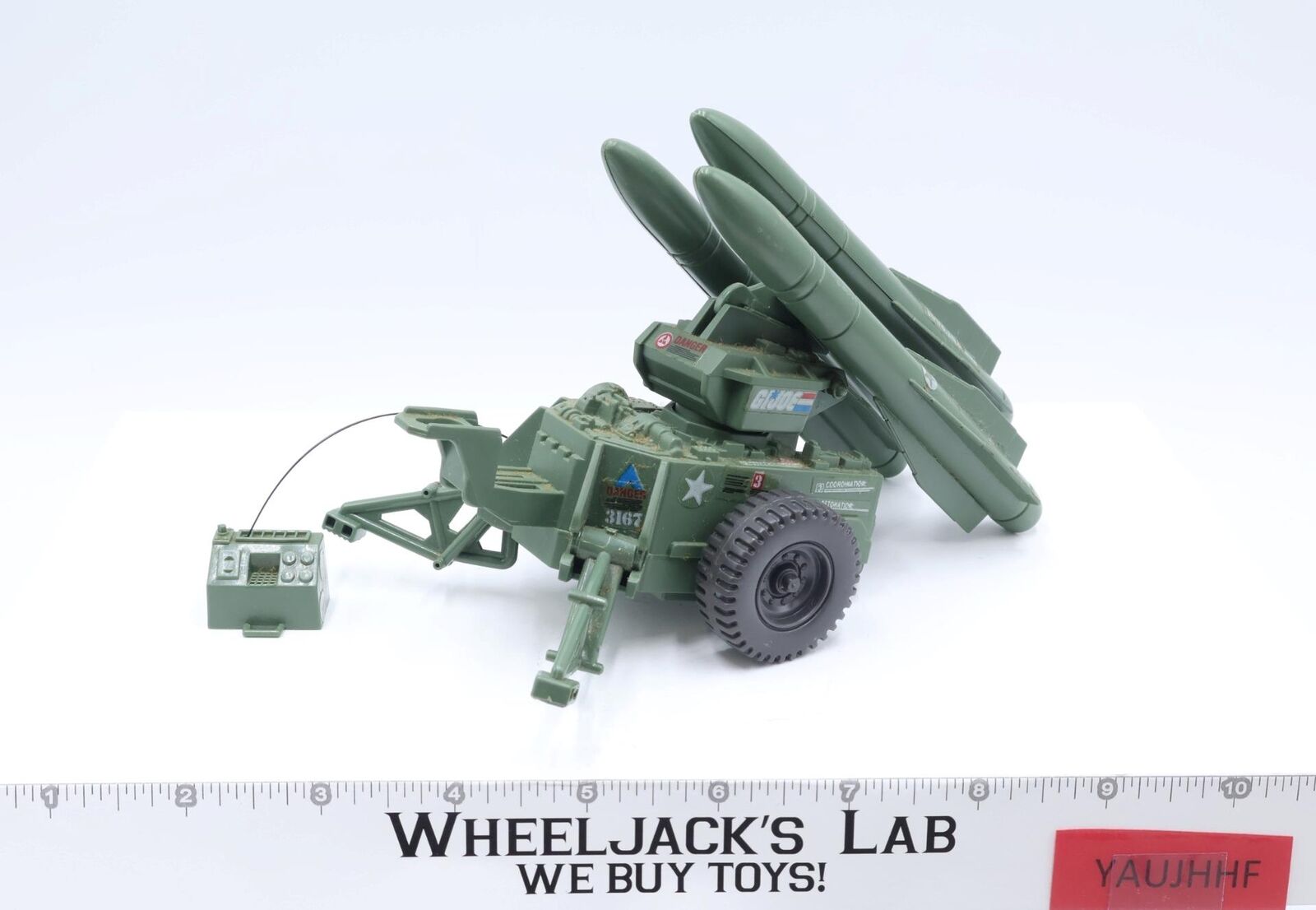 MMS Mobile Missile System G.I. Joe 1982 Hasbro Vintage Action Figure ...