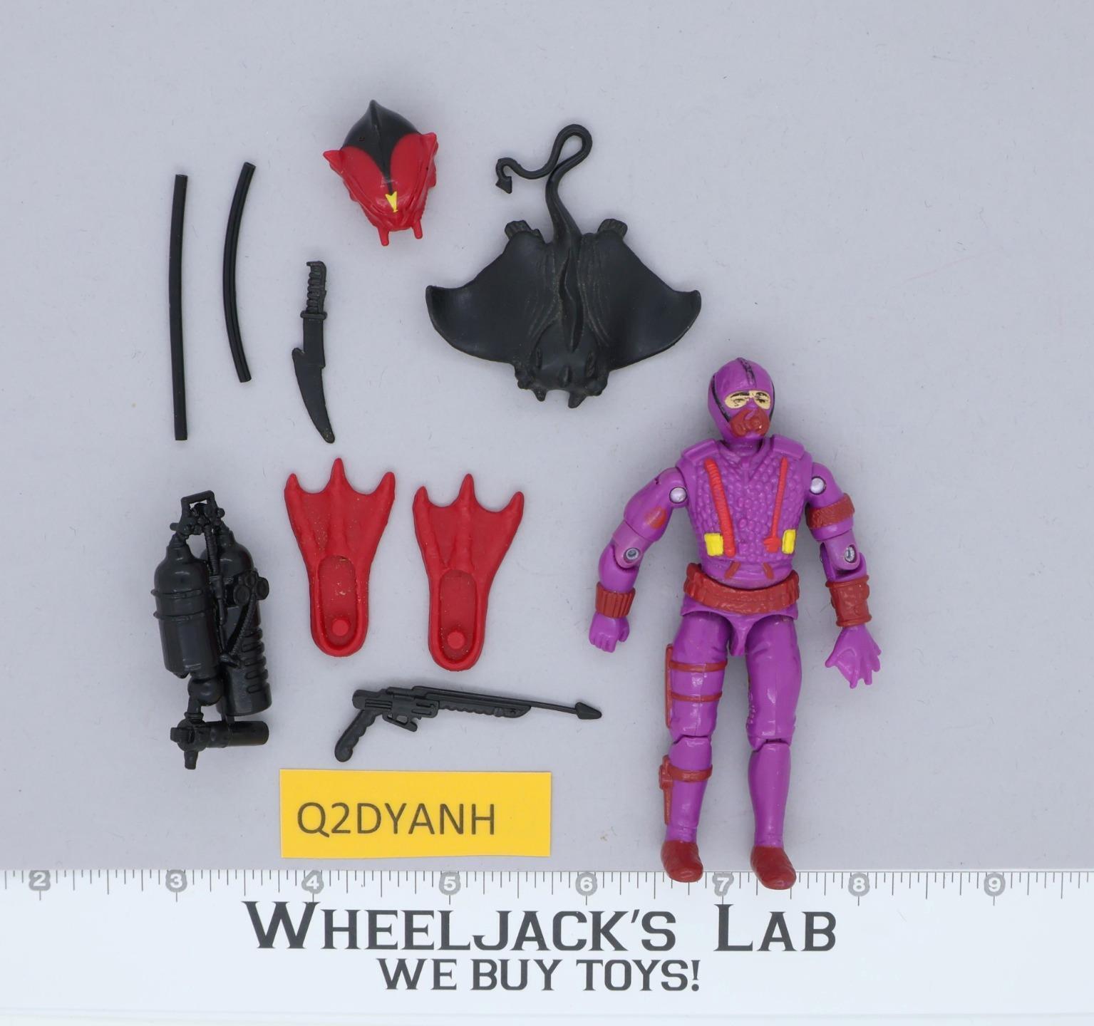 Hydro-Viper V1 100% Complete G.I. Joe 1988 Hasbro Vintage Action Figure ...