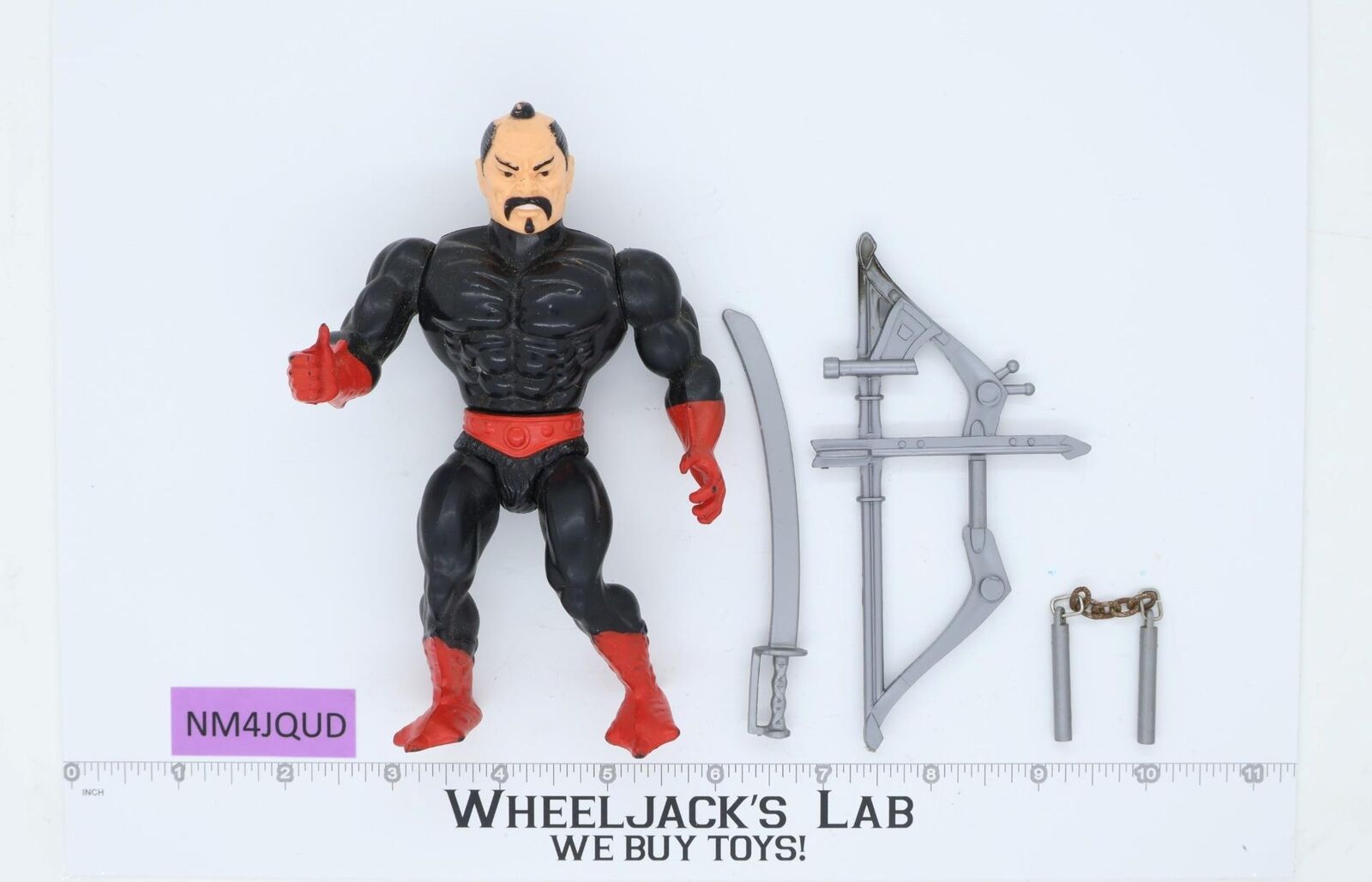 Ninjor He-Man Masters of the Universe MOTU 1987 Mattel Action Figure ...