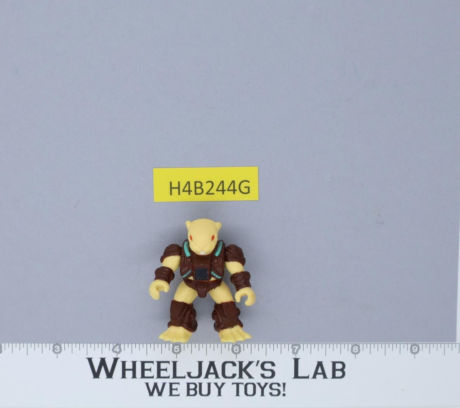 #44 Eager Beaver Battle Beasts Action Figure Vintage Hasbro Takara 1987 ...