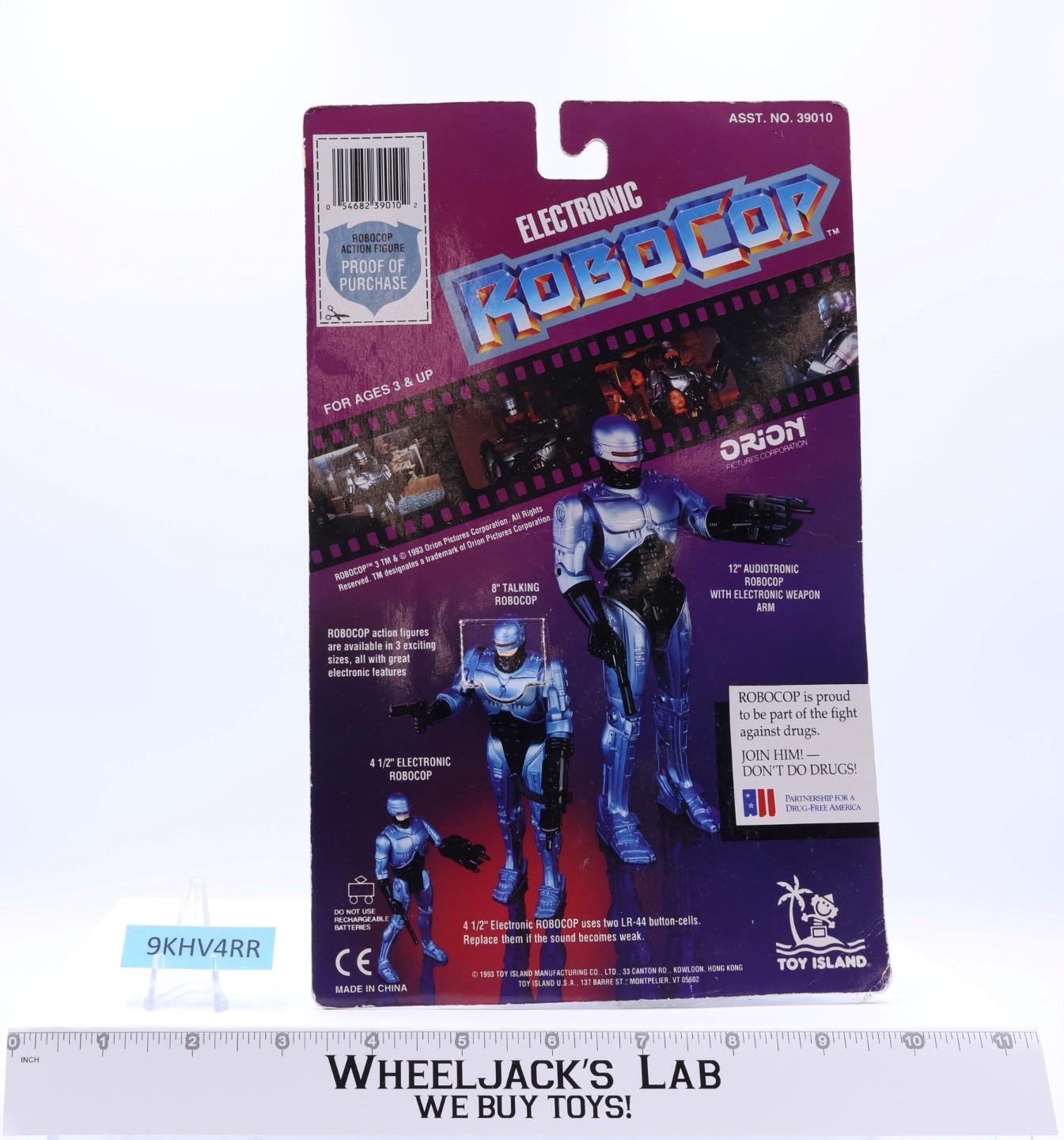 RoboCop Electronic MOSC 1993 Toy Island Vintage Action Figure ...