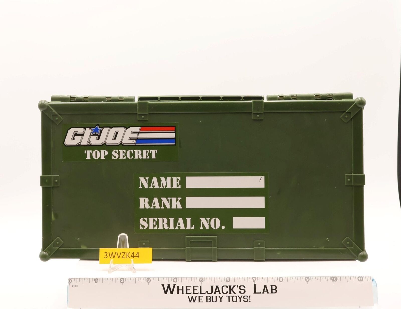 Footlocker GI Joe Hall of Fame 1993 Hasbro Plastic Foot Locker ...