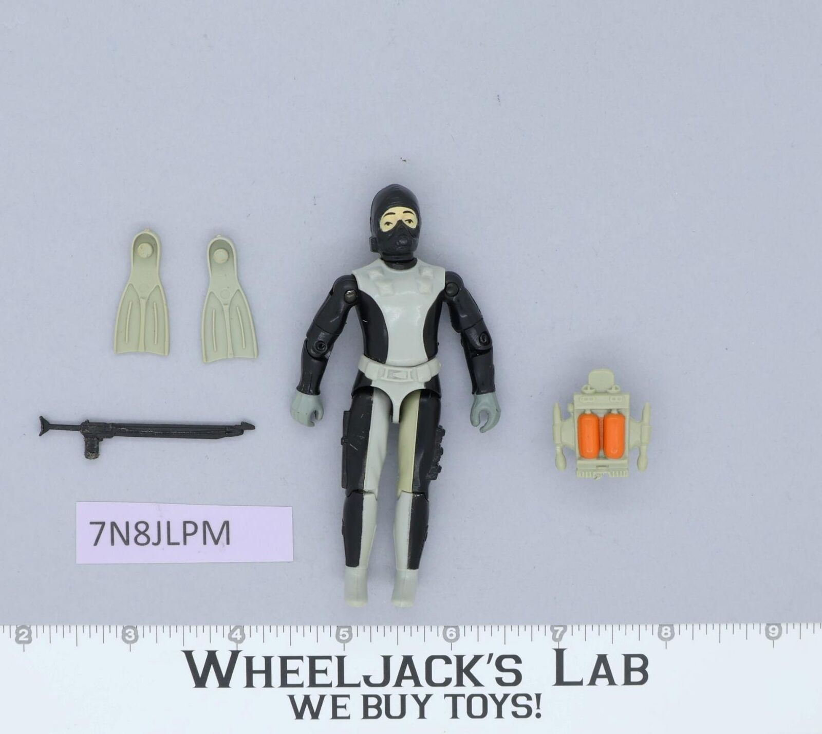 Torpedo V1 100% Complete G.I. Joe 1983 Hasbro Vintage Action Figure ...