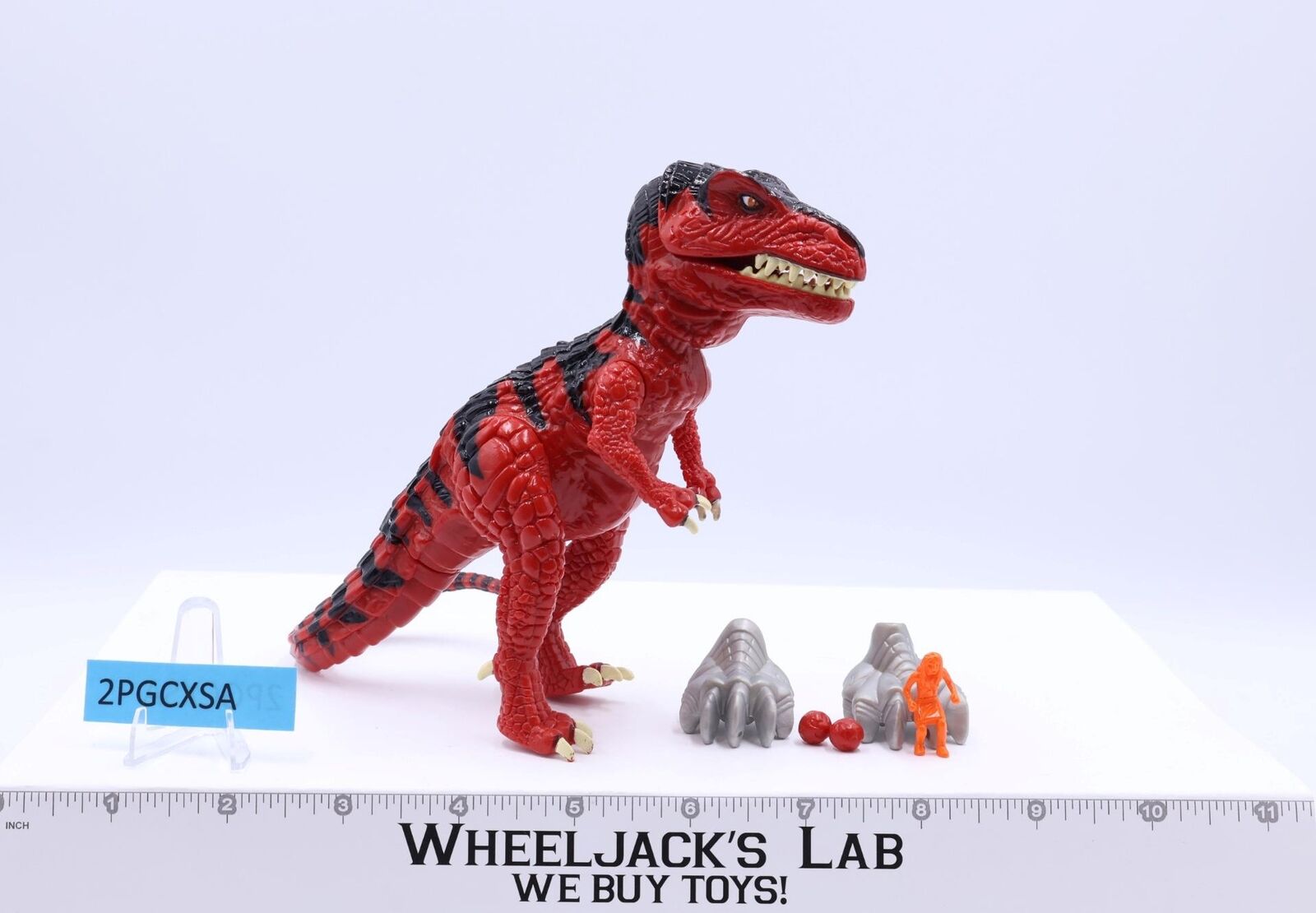 Diablo T-Rex 100% Complete Primal Rage 1994 Playmates Action Figure ...