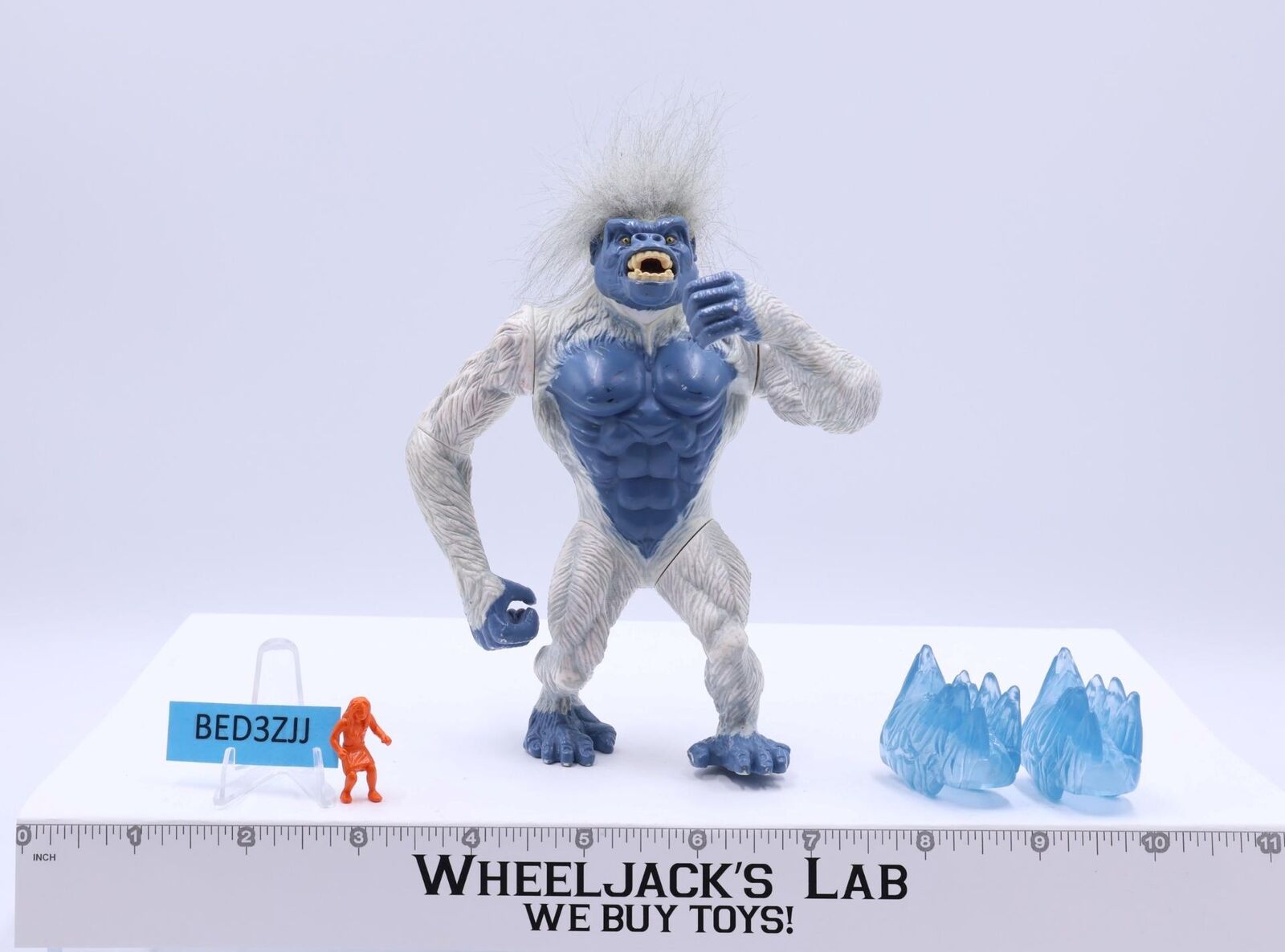 Blizzard Yeti 100% Complete Primal Rage 1994 Playmates Action Figure ...