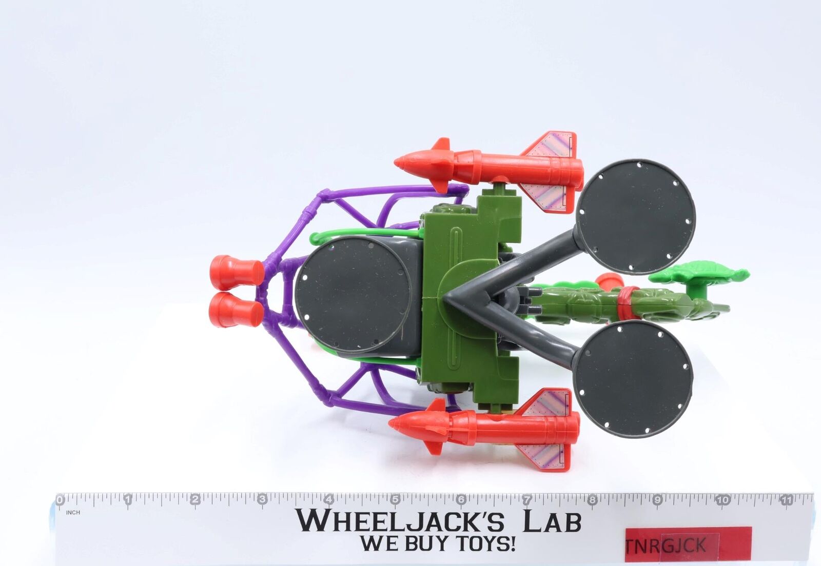 Rocksteady's Pogocopter TMNT Teenage Mutant Ninja Turtle 1991 Playmates ...