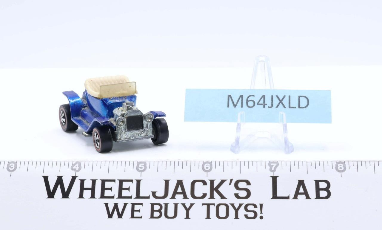 Hot Heap Spectraflame Blue 1968 Hot Wheels Mattel Vintage Redline RL ...