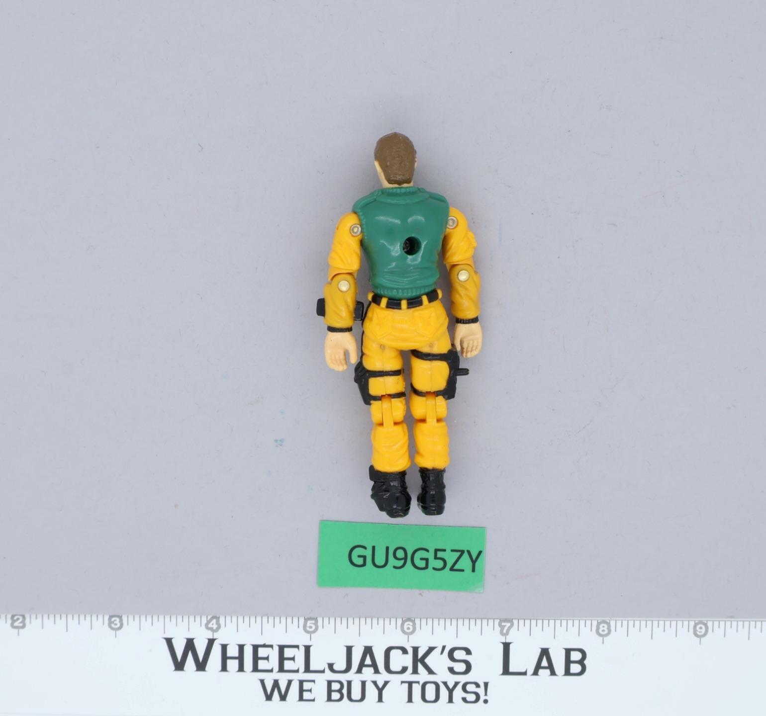 Scoop V1 G.I. Joe 1989 Hasbro Vintage Action Figure - Wheeljack's Lab