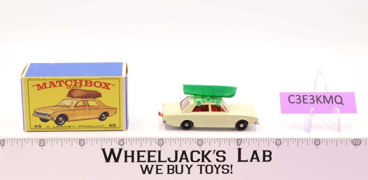 Ford Corsair With Boat 45 Lesney Matchbox Series 1960's Made In England ...