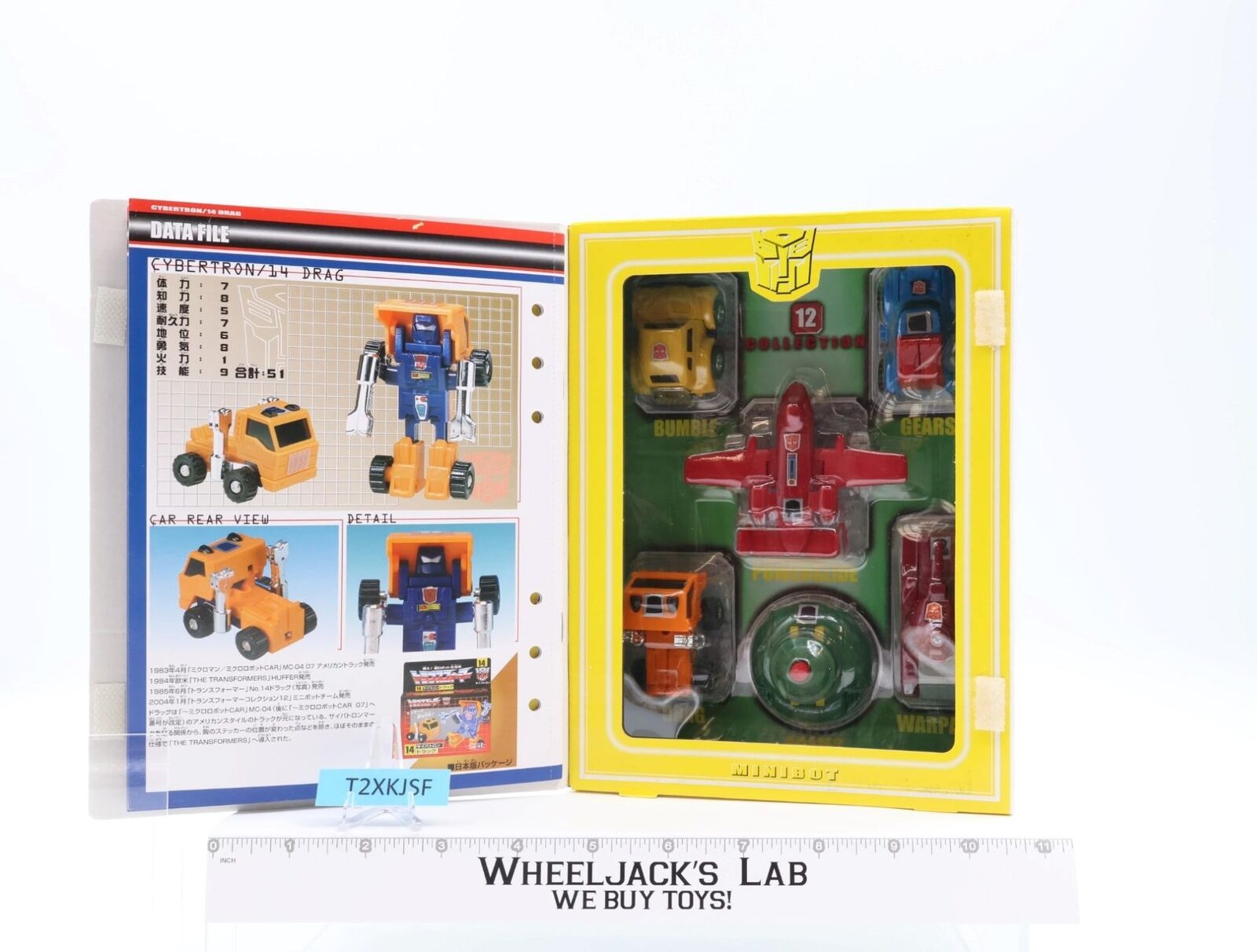 Minibots #12 Collection TFC Transformers Reissue 2002 Takara NEW MISB ...