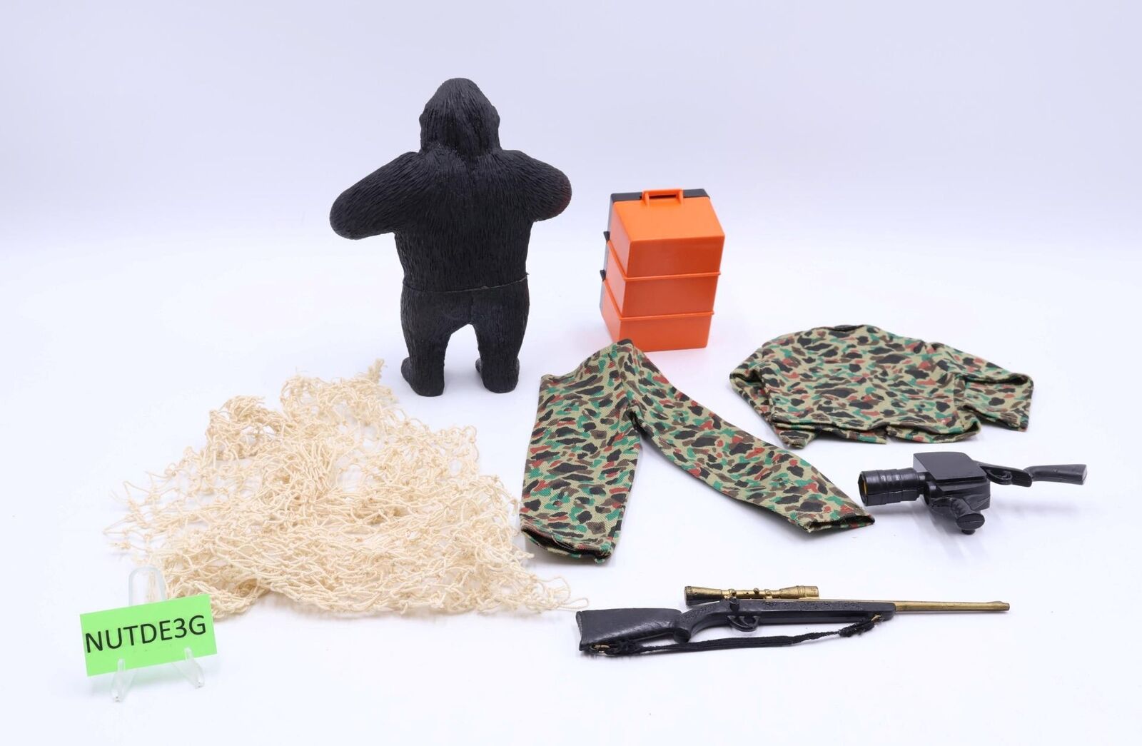 GI Joe 1964 Capture of the Pygmy Gorilla Vintage Hasbro 12" Accessory ...