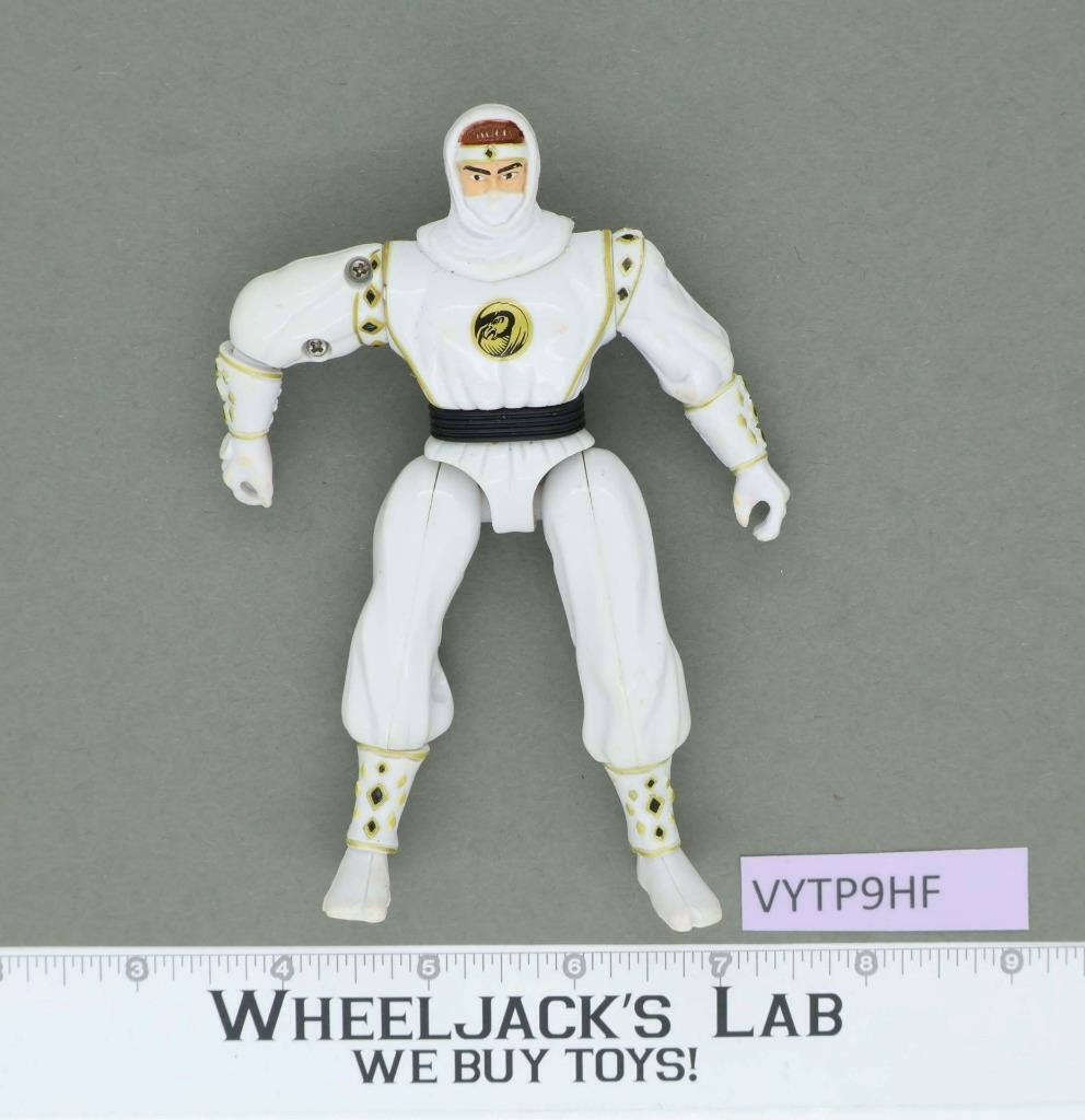 White Ninja Ranger Mighty Morphin Power Rangers 1995 Bandai Action ...