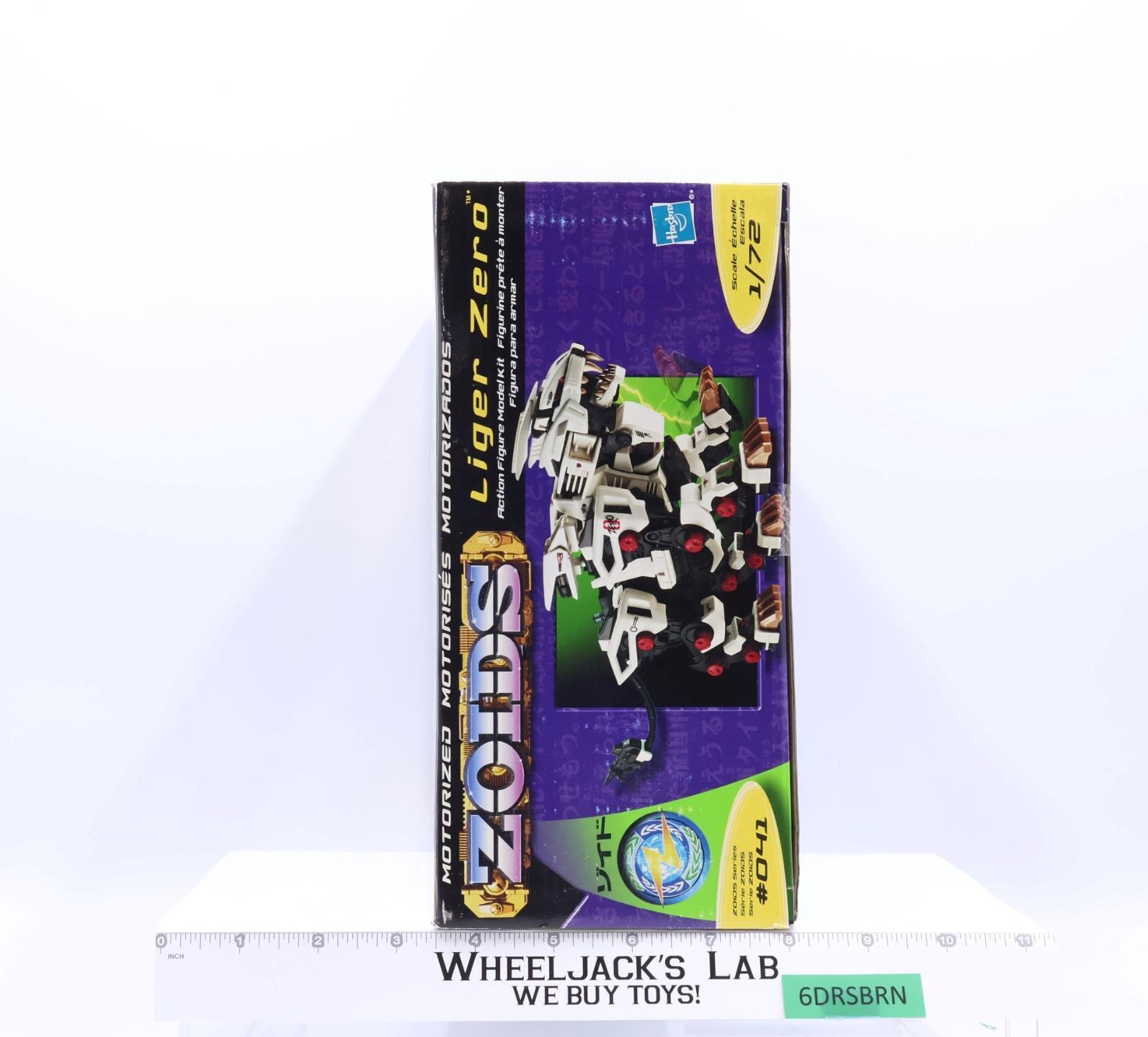 Liger Zero #041 Zoids 2001 Hasbro Action Figure Model Kit NEW SEALED ...