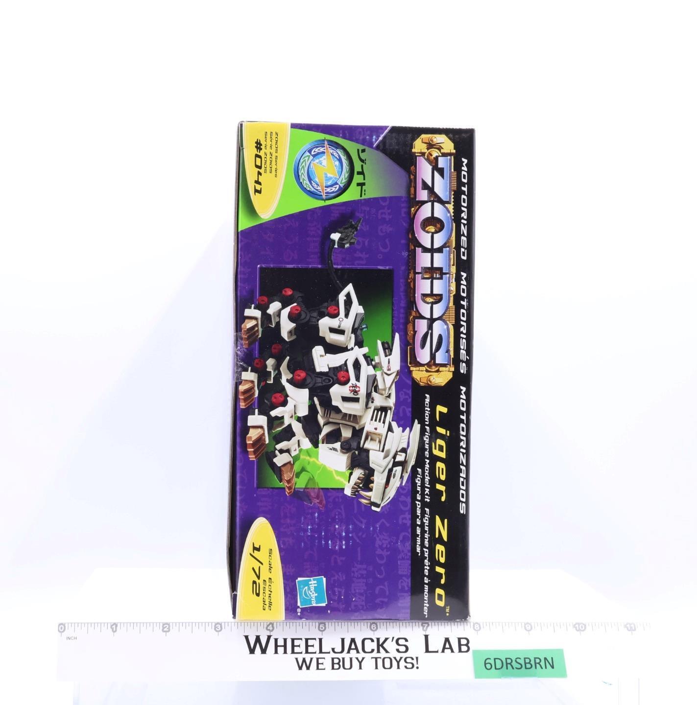 Liger Zero #041 Zoids 2001 Hasbro Action Figure Model Kit NEW SEALED ...