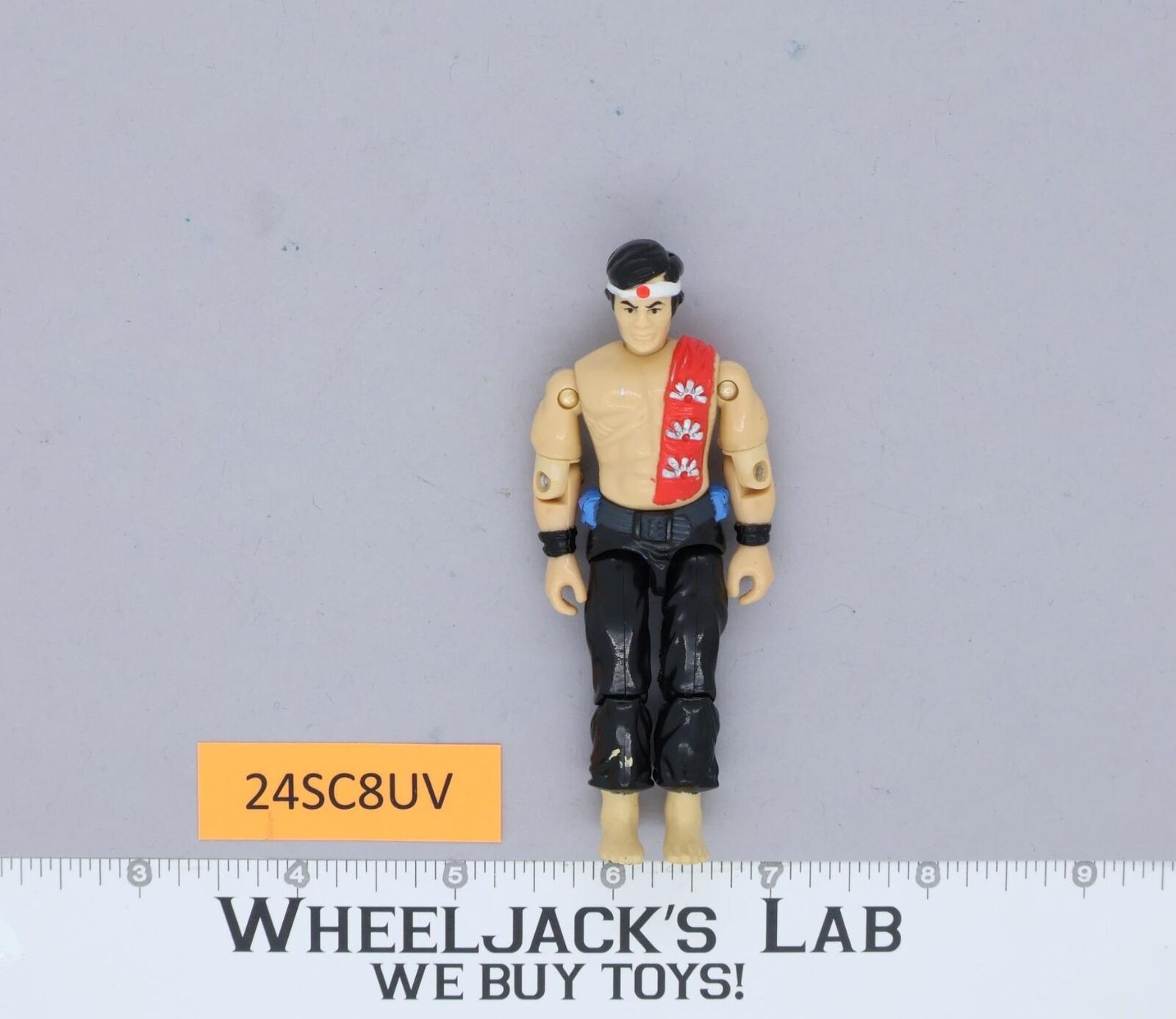 Quick Kick V1 G.I. Joe 1985 Hasbro Vintage Action Figure - Wheeljack's Lab