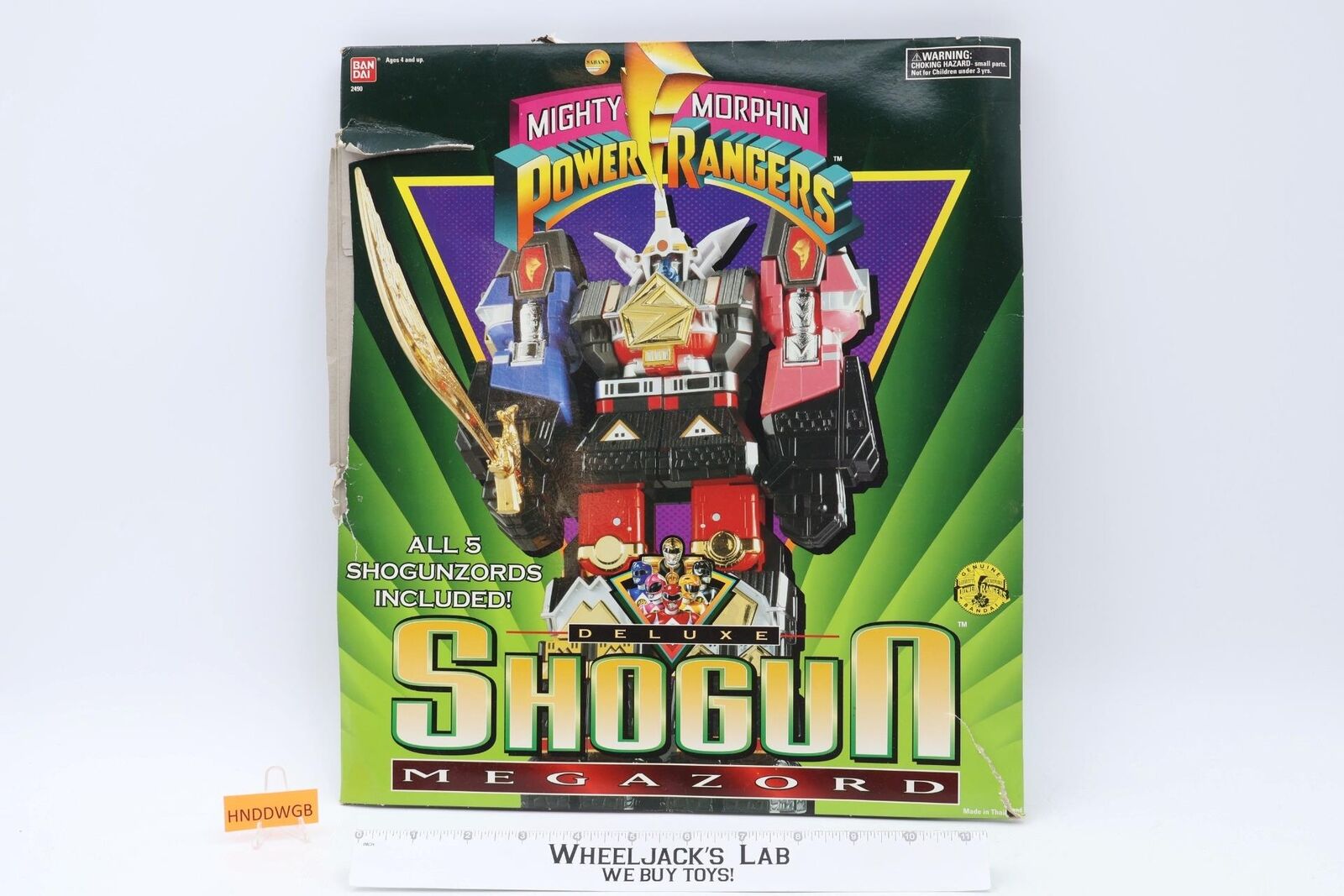 Deluxe Shogun Megazord Power Rangers 1995 Bandai Action Figure ...