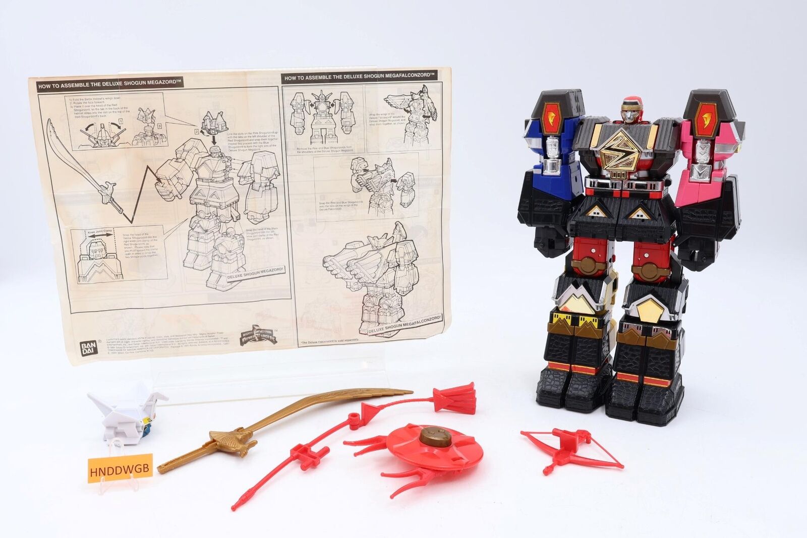 Deluxe Shogun Megazord Power Rangers 1995 Bandai Action Figure ...