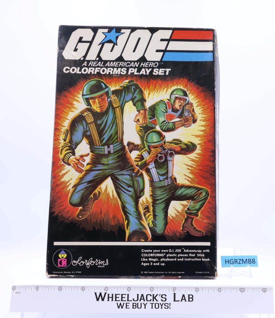 G.I. Joe A Real American Hero Play Set Colorforms 1982 Hasbro ...