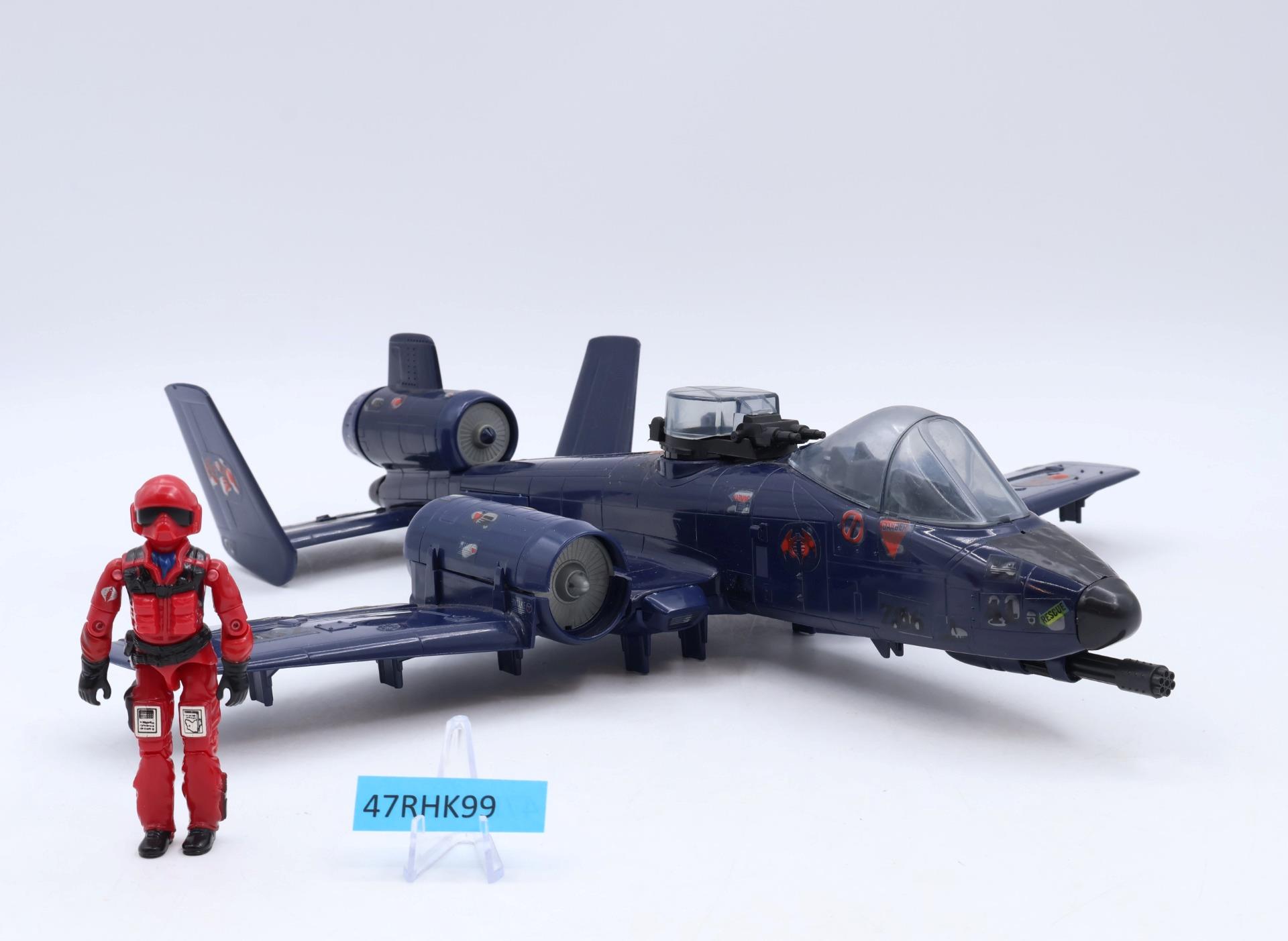 Cobra Rattler W/ Wild Weasel Complete GI Joe 1984 Hasbro Action Figure ...