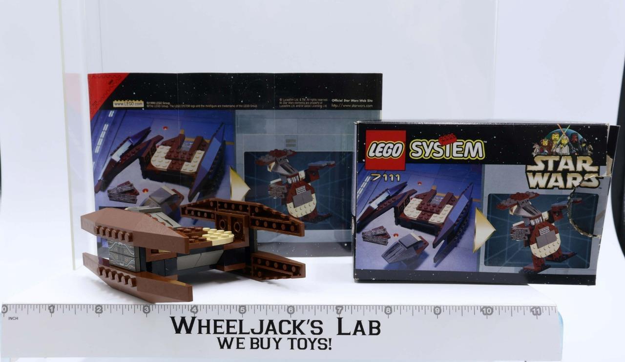 #7111 Droid Fighter 100% Complete Lego 1999 Star Wars - Wheeljack's Lab