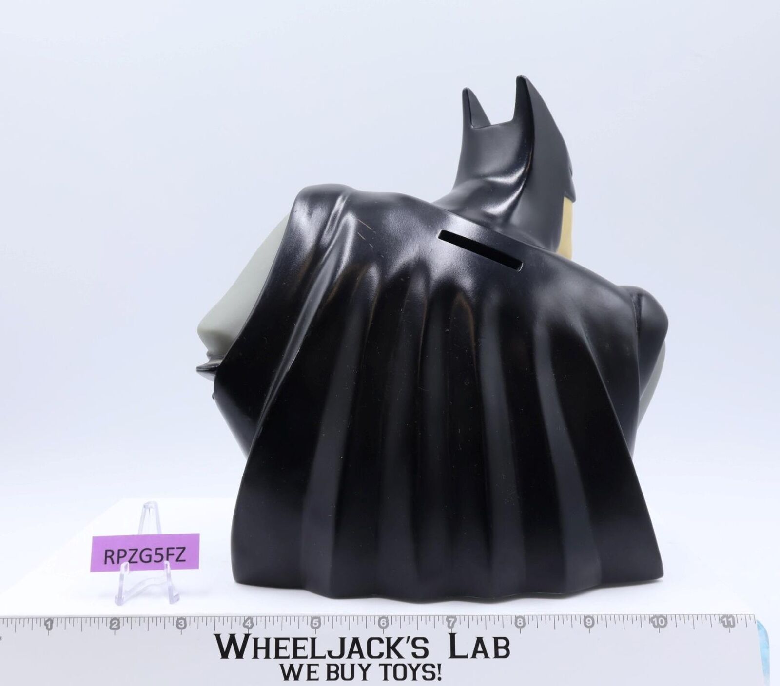 Batman Animated Series Bust Coin Bank DC Comics 9" - Wheeljack's Lab