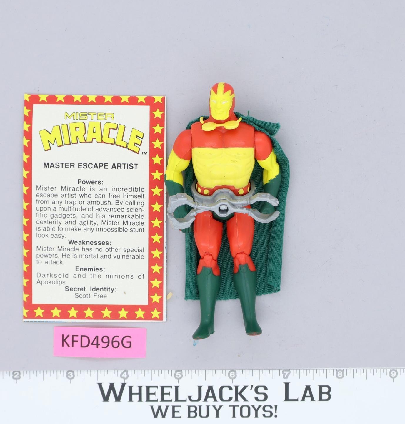 Mister Miracle 100% Complete Kenner Super Powers 1985 Vintage Action ...
