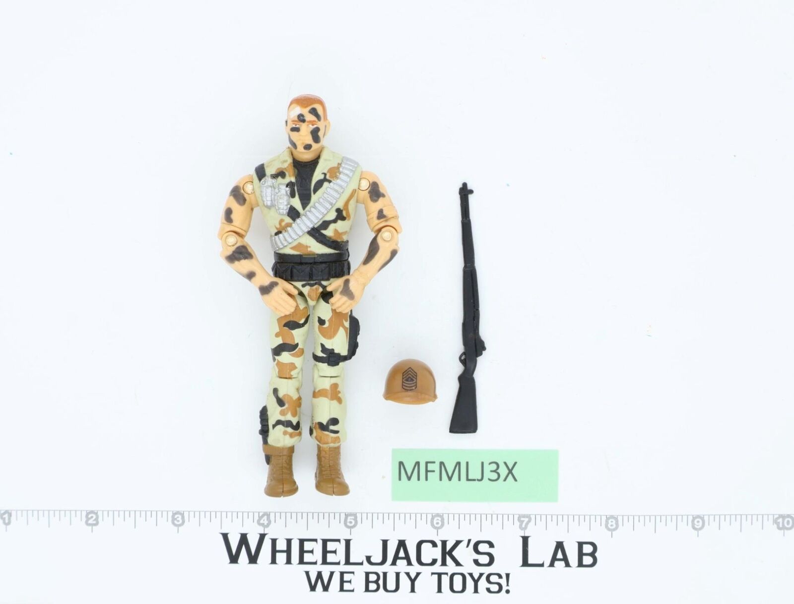 Sgt. Savage V6 100% Complete G.I. Joe 1995 Hasbro Action Figure ...