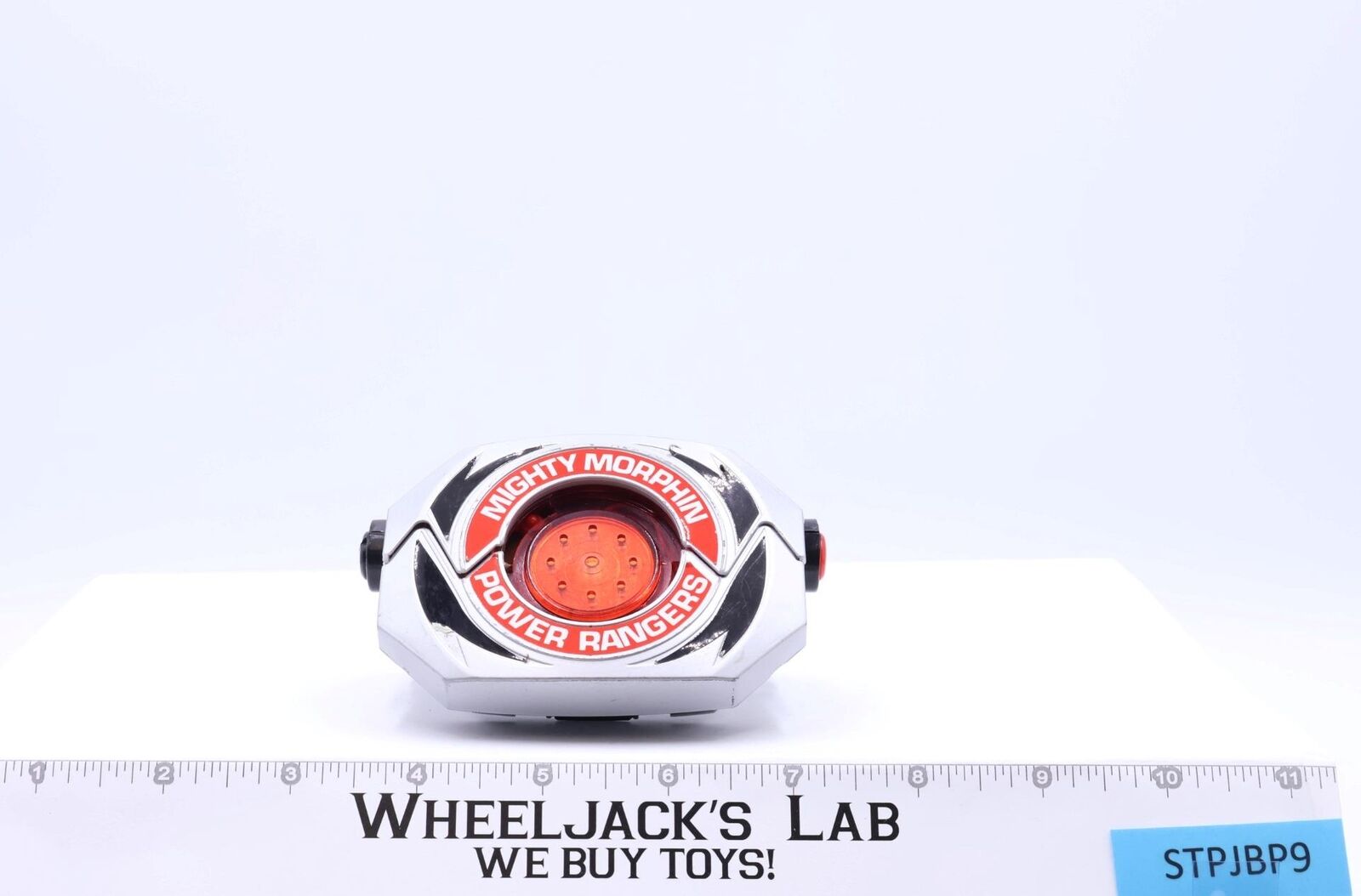 Morpher Belt Buckle w/ 6 Coins Mighty Morphin Power Rangers 1995 Bandai ...