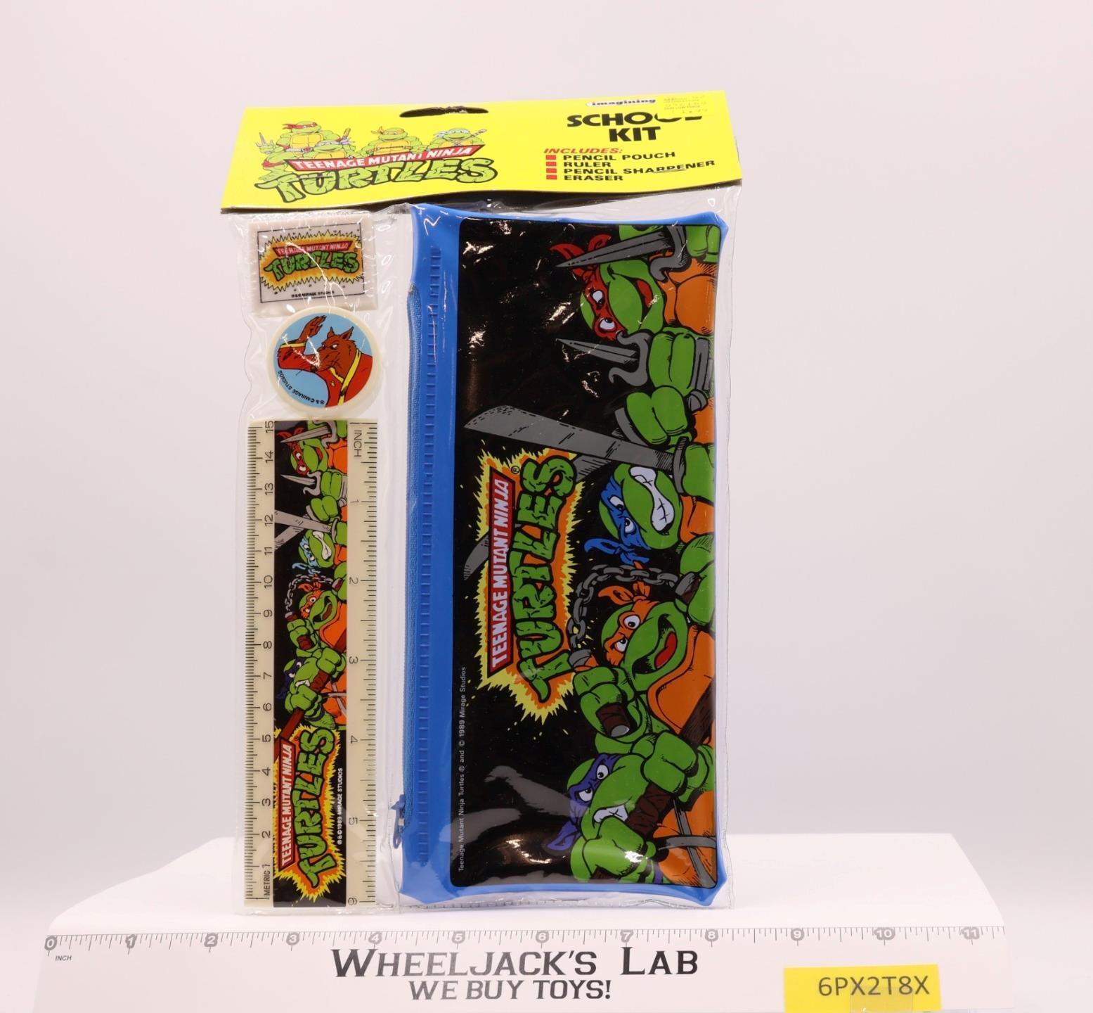 School Kit Teenage Mutant Ninja Turtles TMNT 1989 Mirage Studios NEW ...