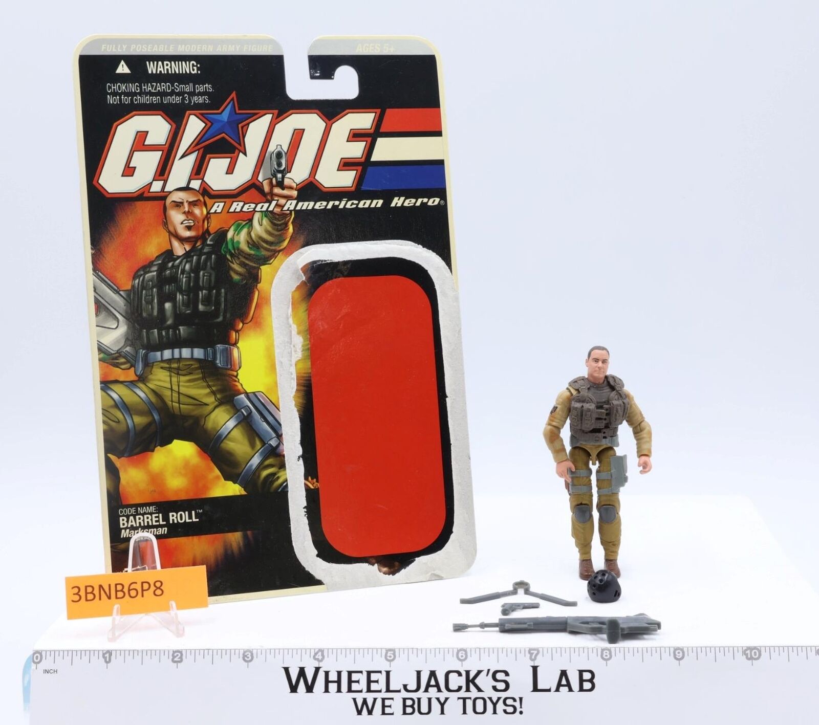 Barrel Roll 100% Complete GI Joe DTC 2005 Hasbro Action Figure ...