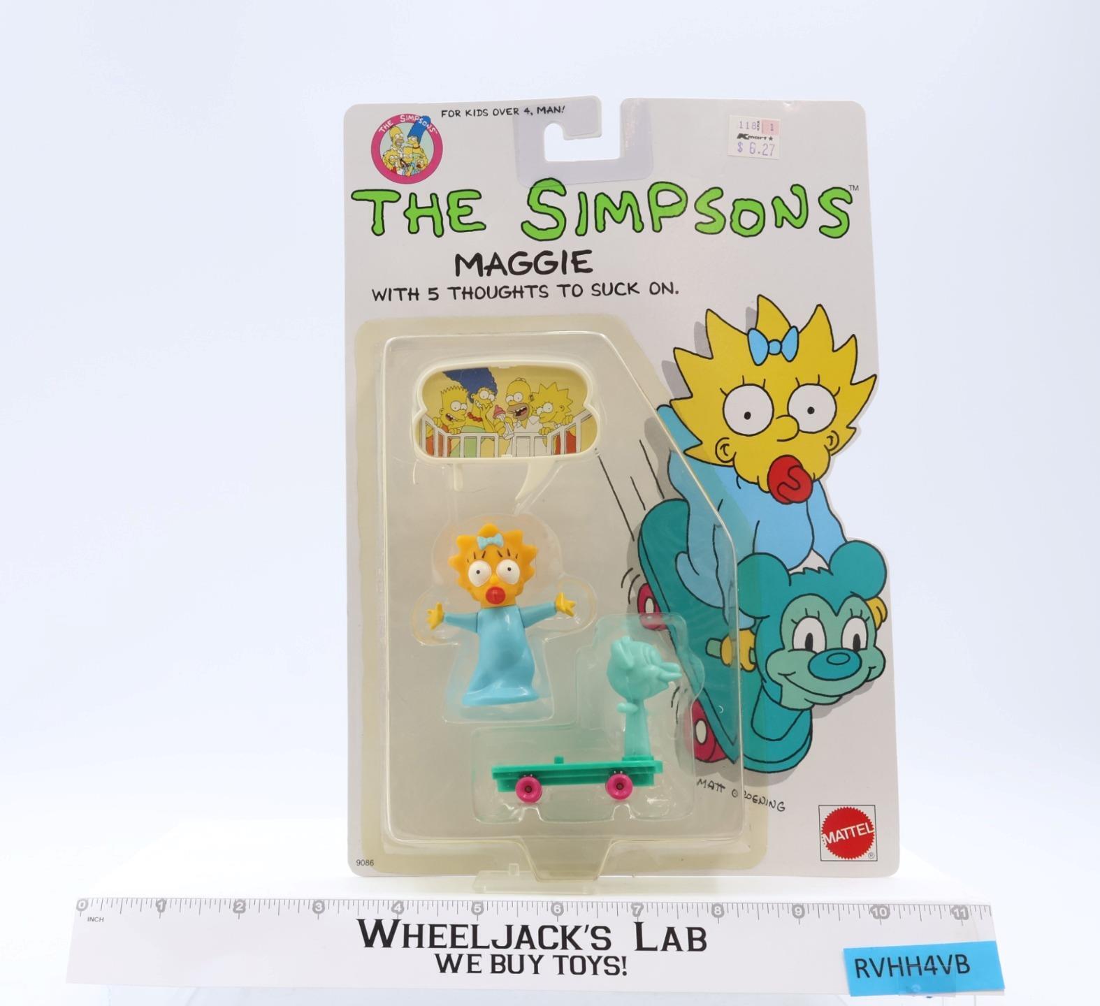 Maggie The Simpsons 1990 Mattel Vintage Action Figure NEW MOC ...