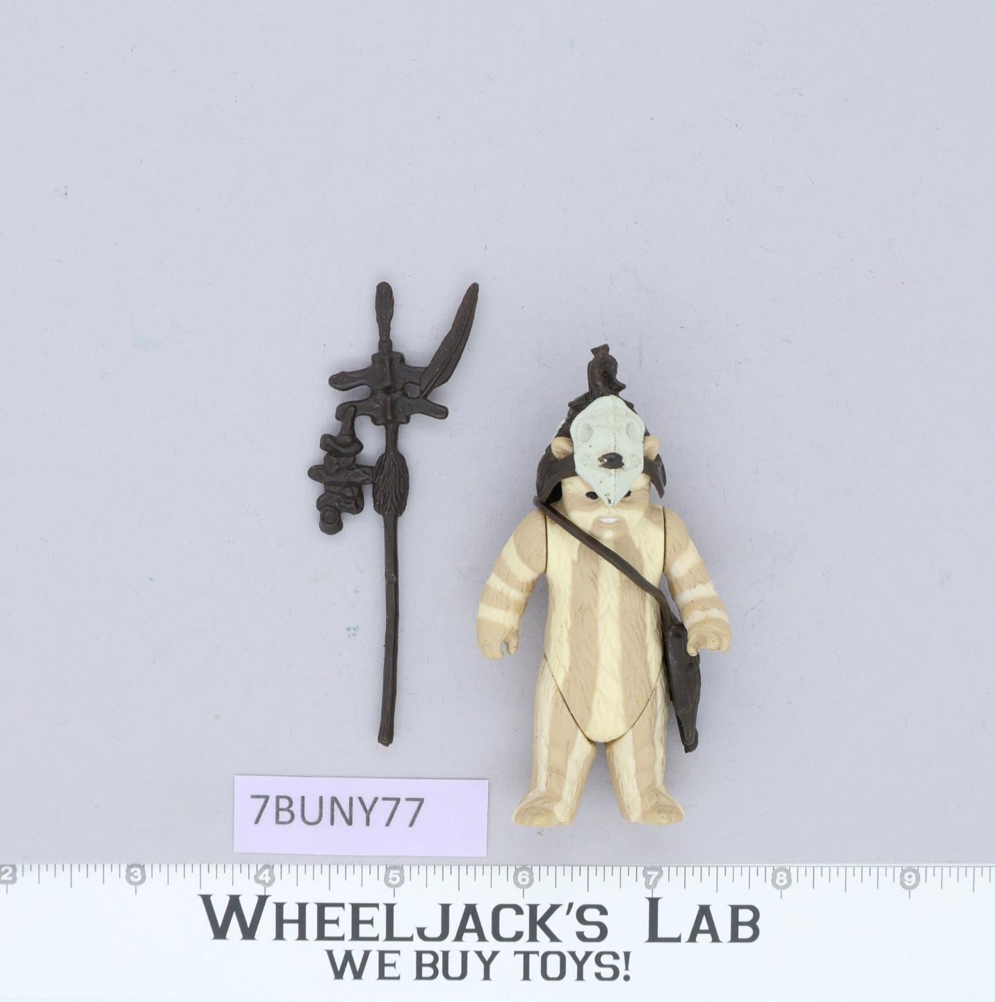 Logray Ewok 100% Complete Star Wars ROTJ 1983 Vintage Kenner NO REPRO ...