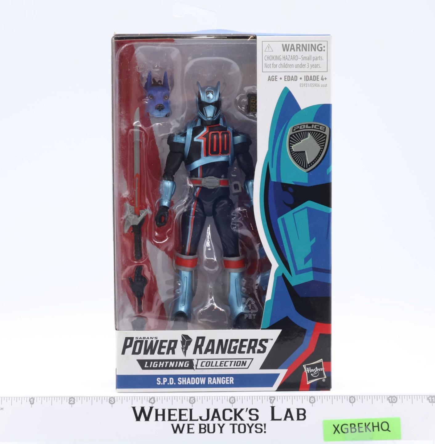 S.P.D. Shadow Ranger Lightning Collection Power Rangers 2021 Hasbro NEW ...