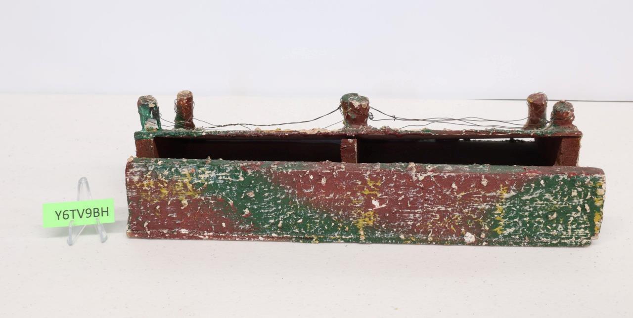 Barbed Wire Trench Fence Elastolin Toy Soldier WWI Germany Diorama 11. ...