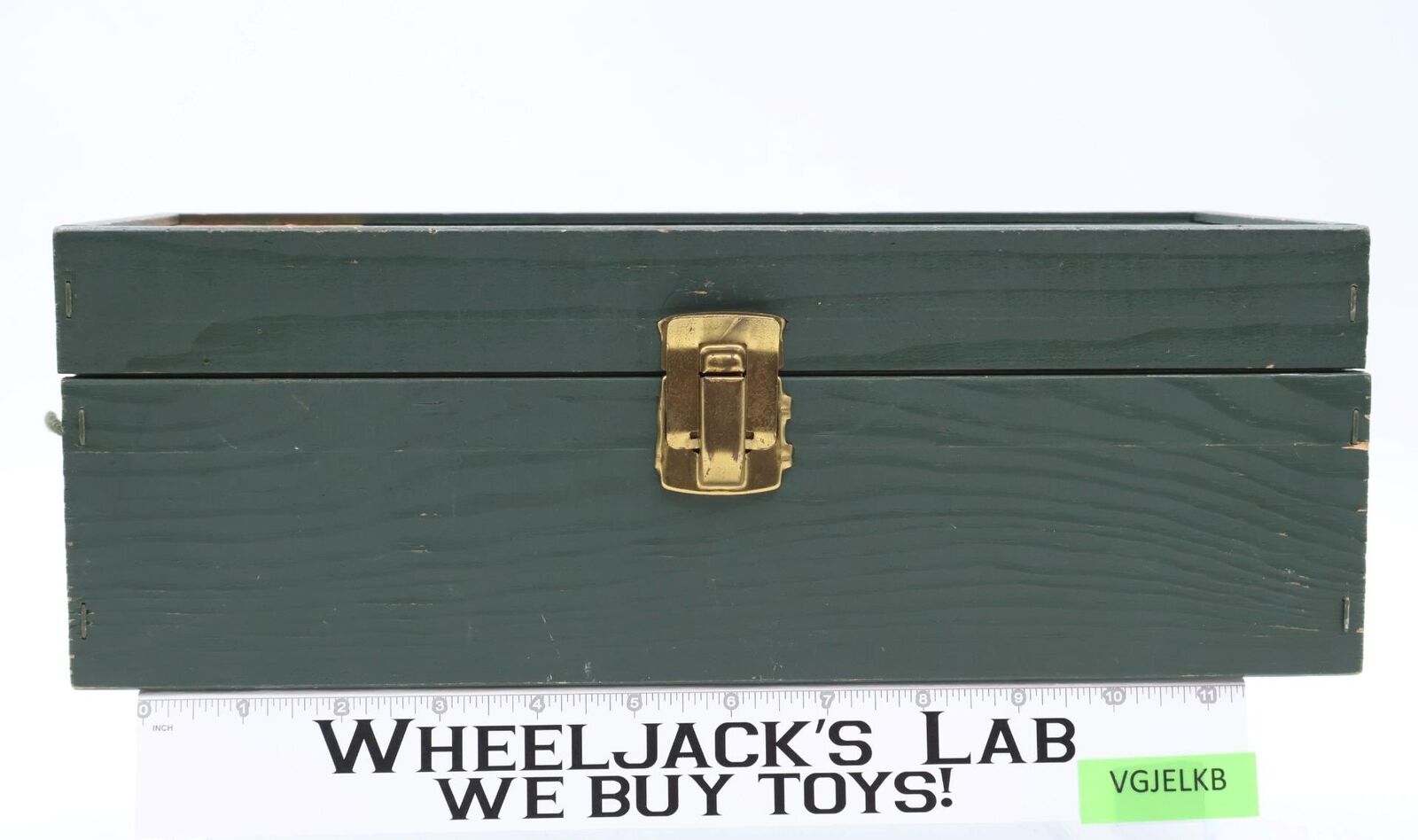 Wooden Footlocker Foot Locker W/Gear Tray 1964 GI Joe ARAH Hasbro ...