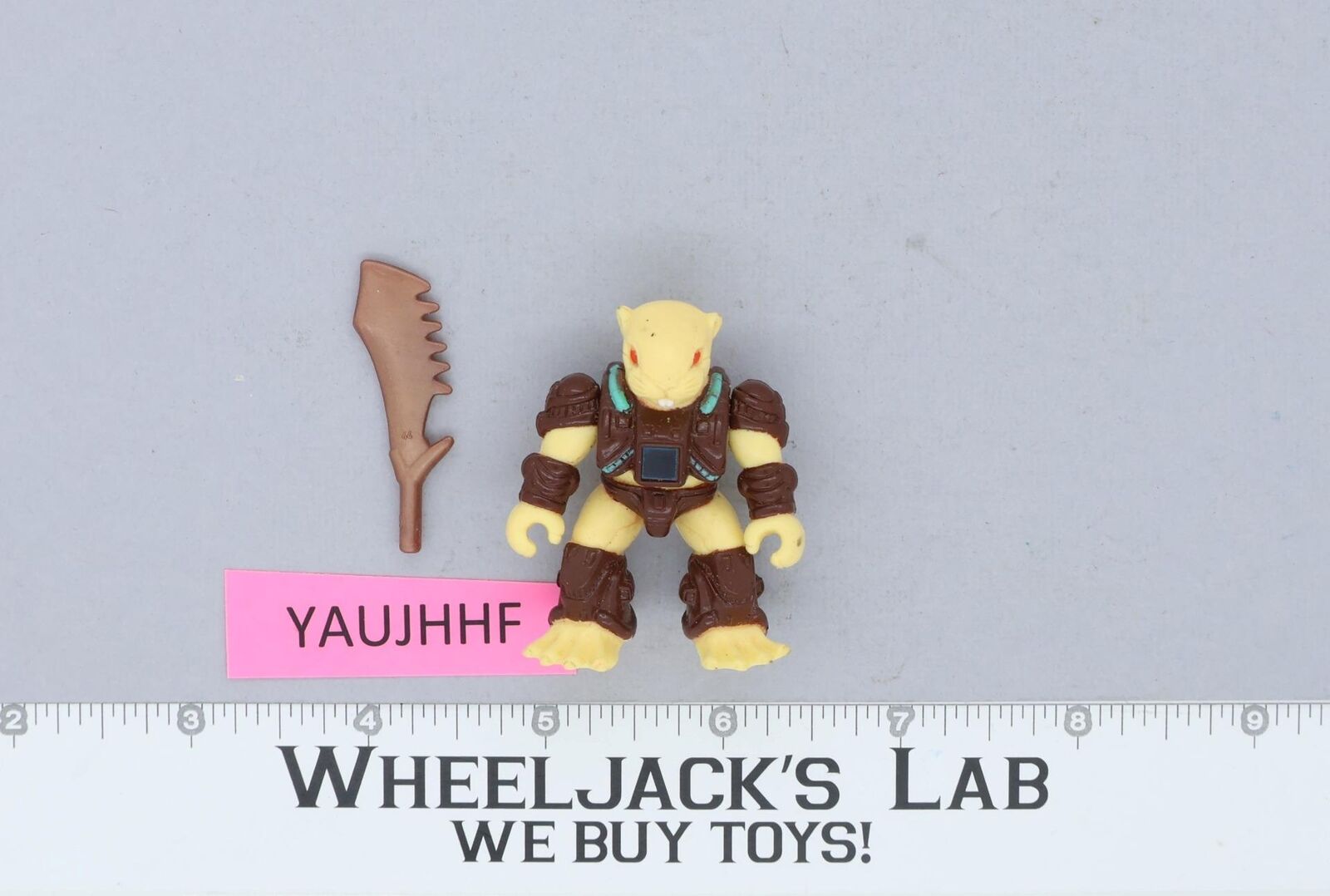 #44 Eager Beaver Battle Beasts 100% Complete Hasbro 1987 Vintage Action ...